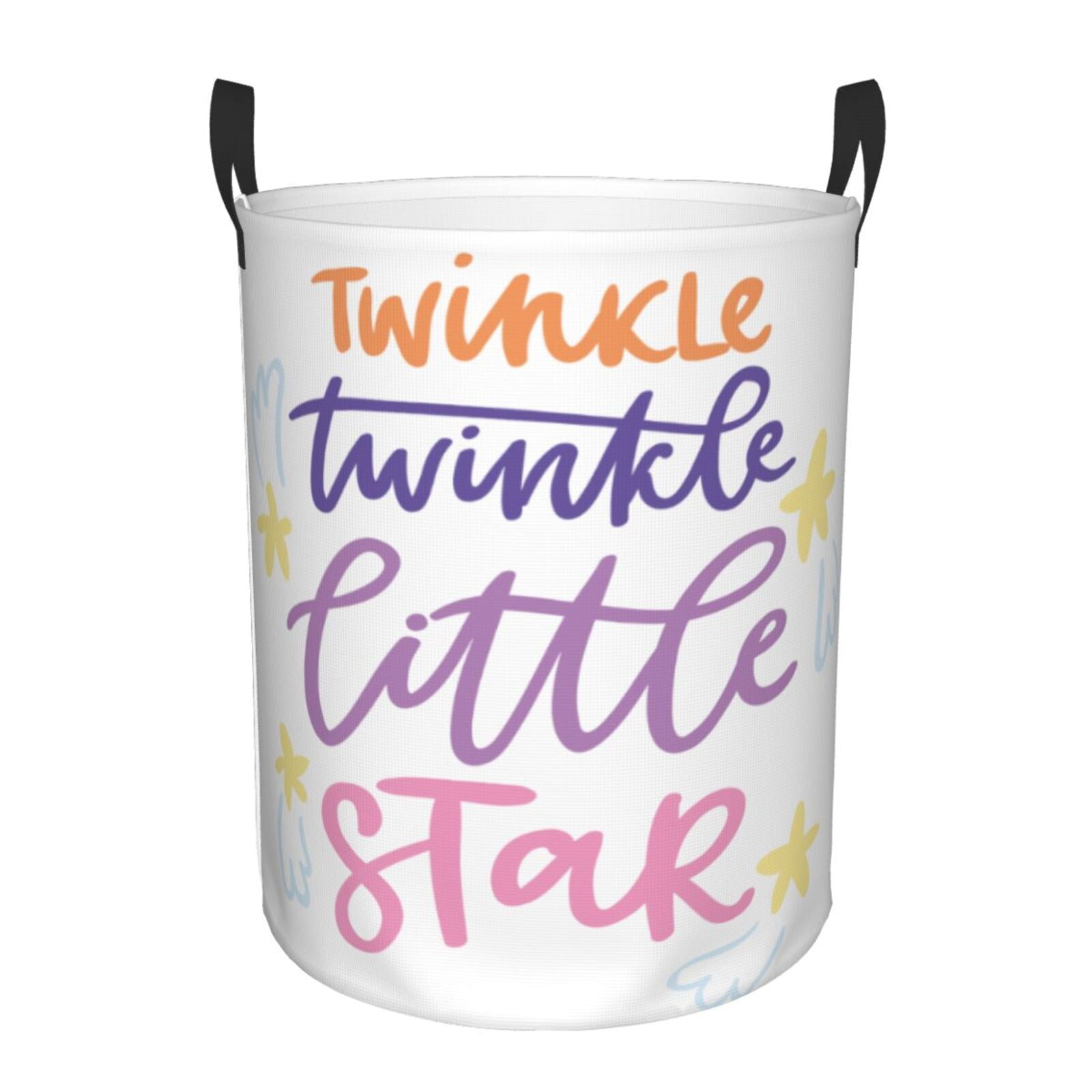 Bingfone Twinkle Little Star Waterproof Foldable Laundry Hamper Bucket ...