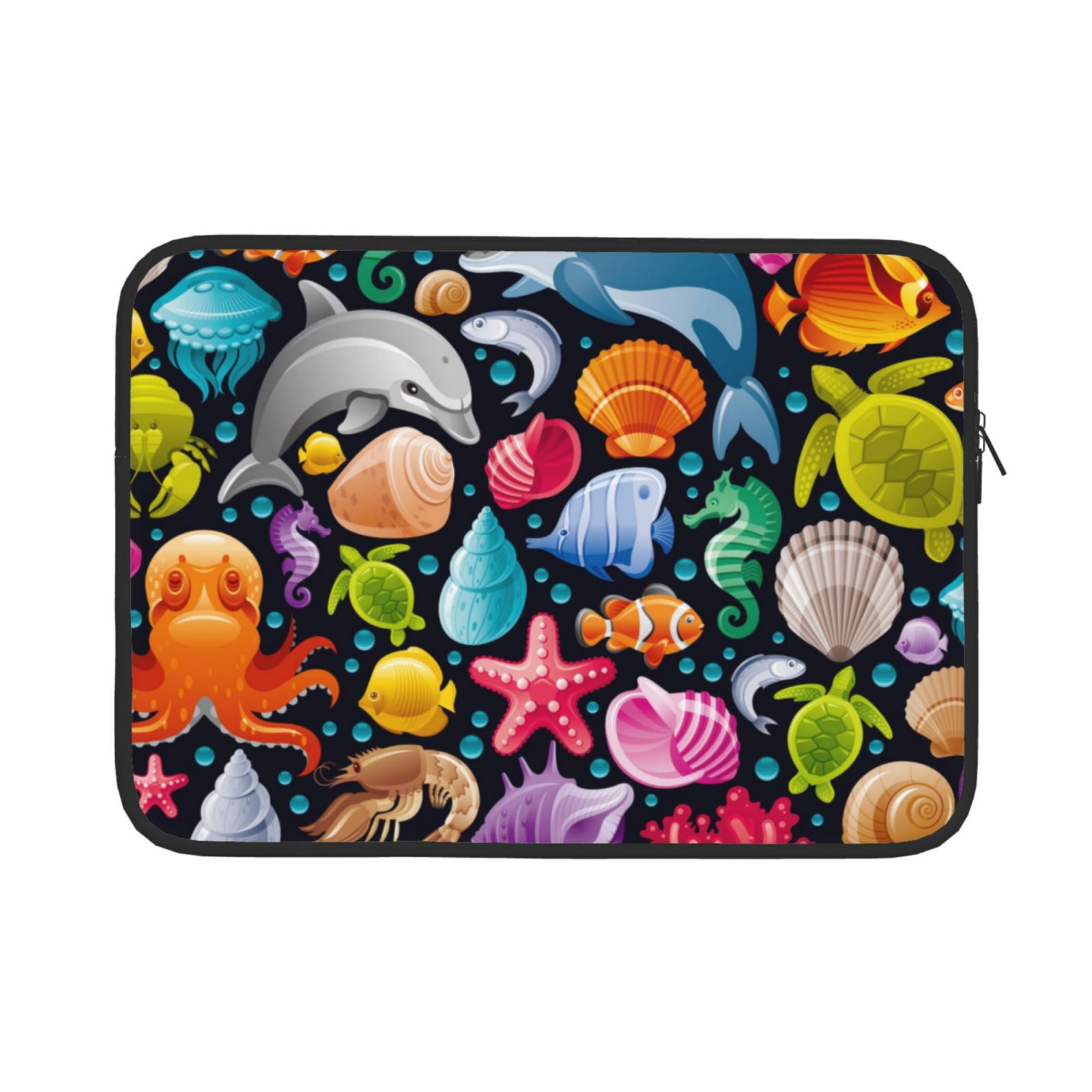 Bingfone Underwater Diving Animals Laptop Sleeve Case 15 Inch, 360 ...
