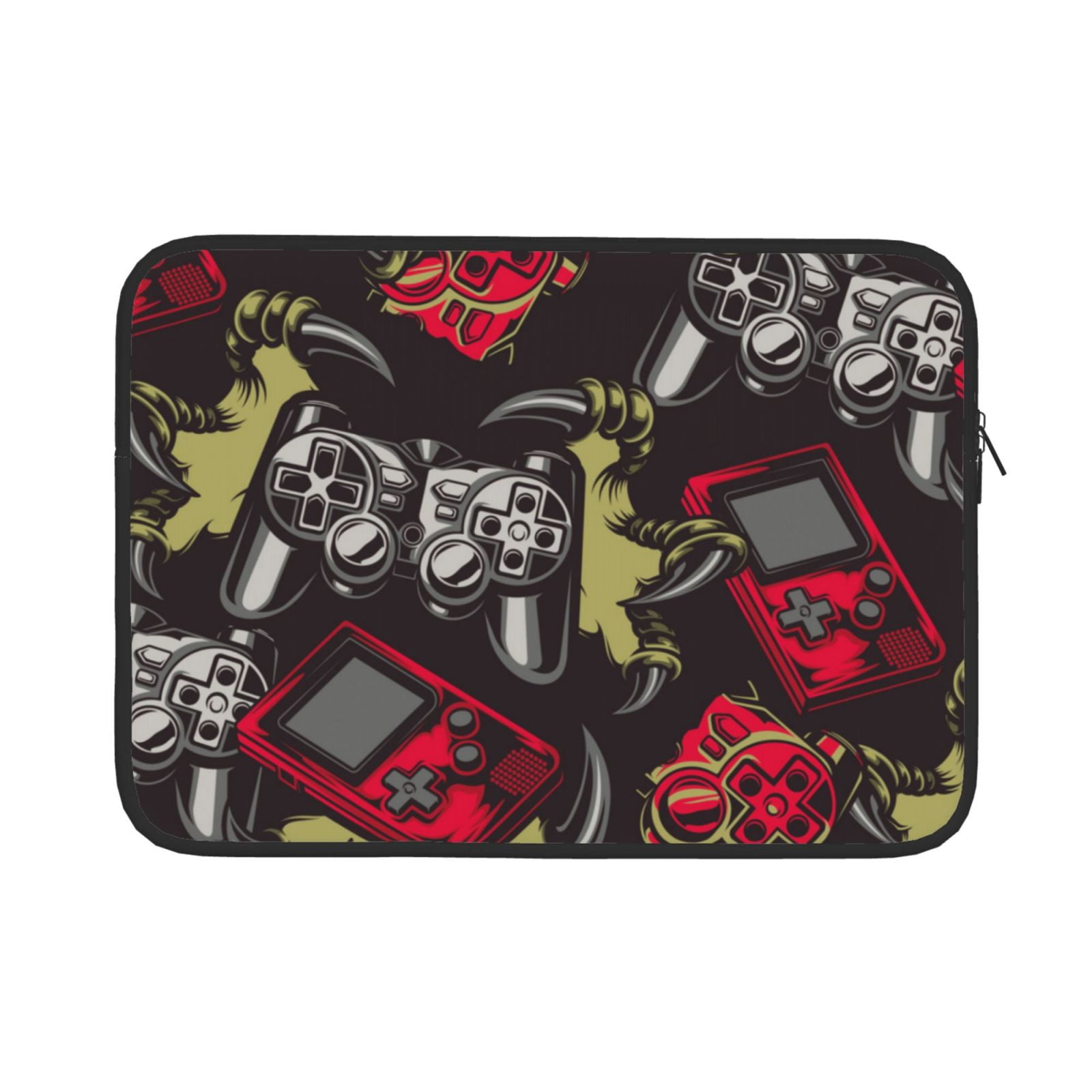 Bingfone Vintage Gaming Laptop Sleeve Case 13 Inch, 360° Protective ...