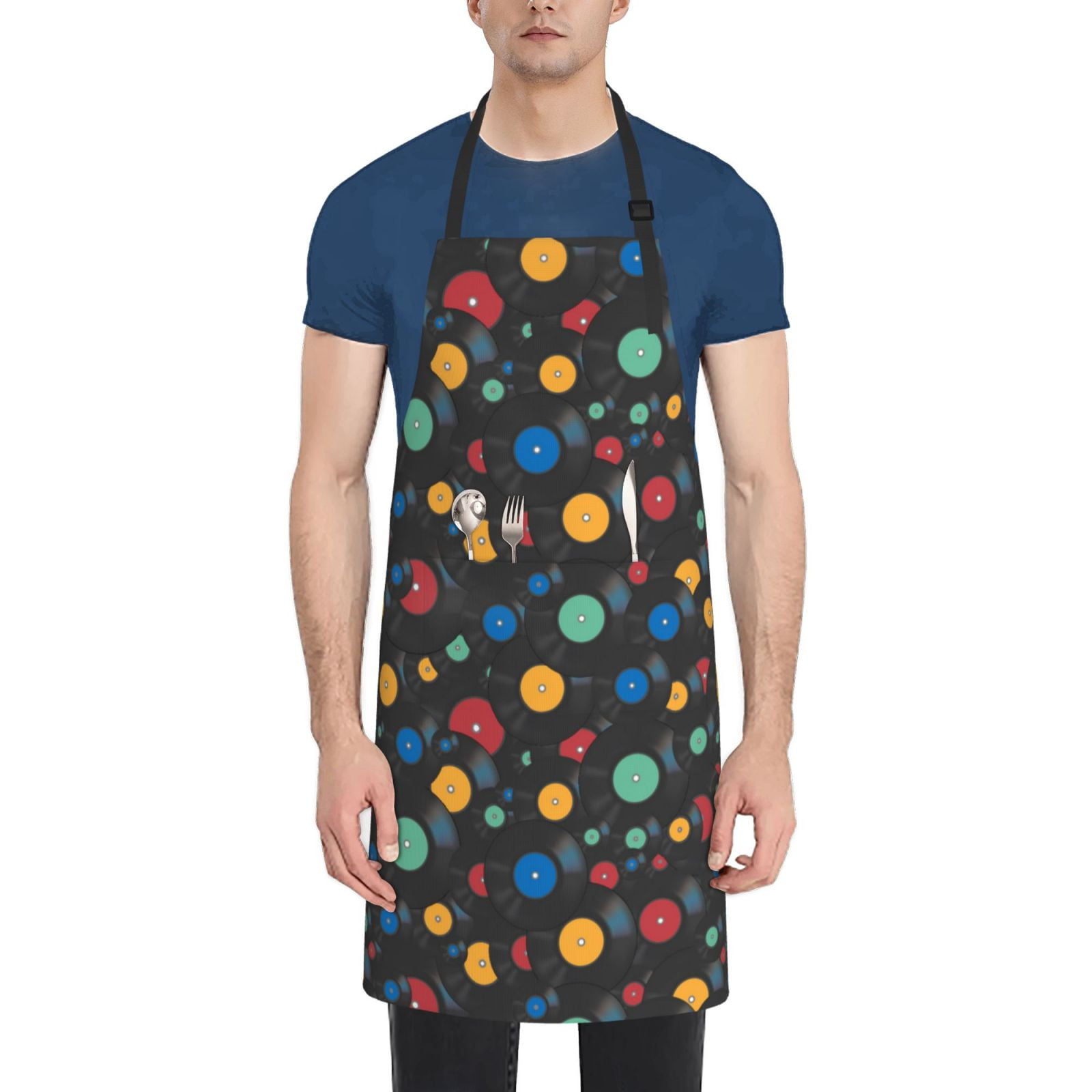 Bingfone Vintage Records Apron Gifts For Men, Women Professional Grade ...
