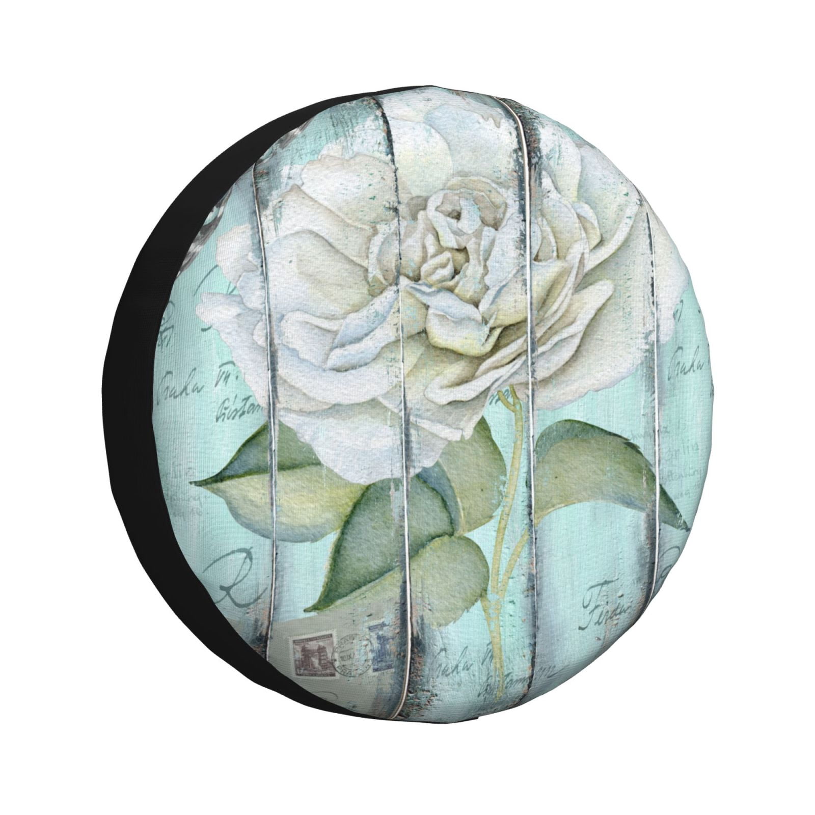 Bingfone Vintage Rose1 Spare Tire Cover Weatherproof Universal Wheel ...