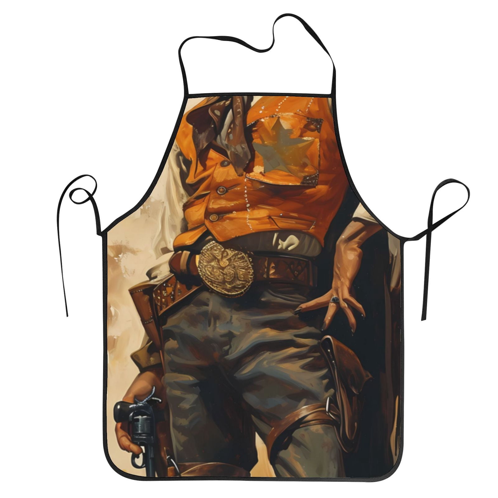 Bingfone Vintage Style Elk for Tie-up Apron, Unisex Waterproof and ...