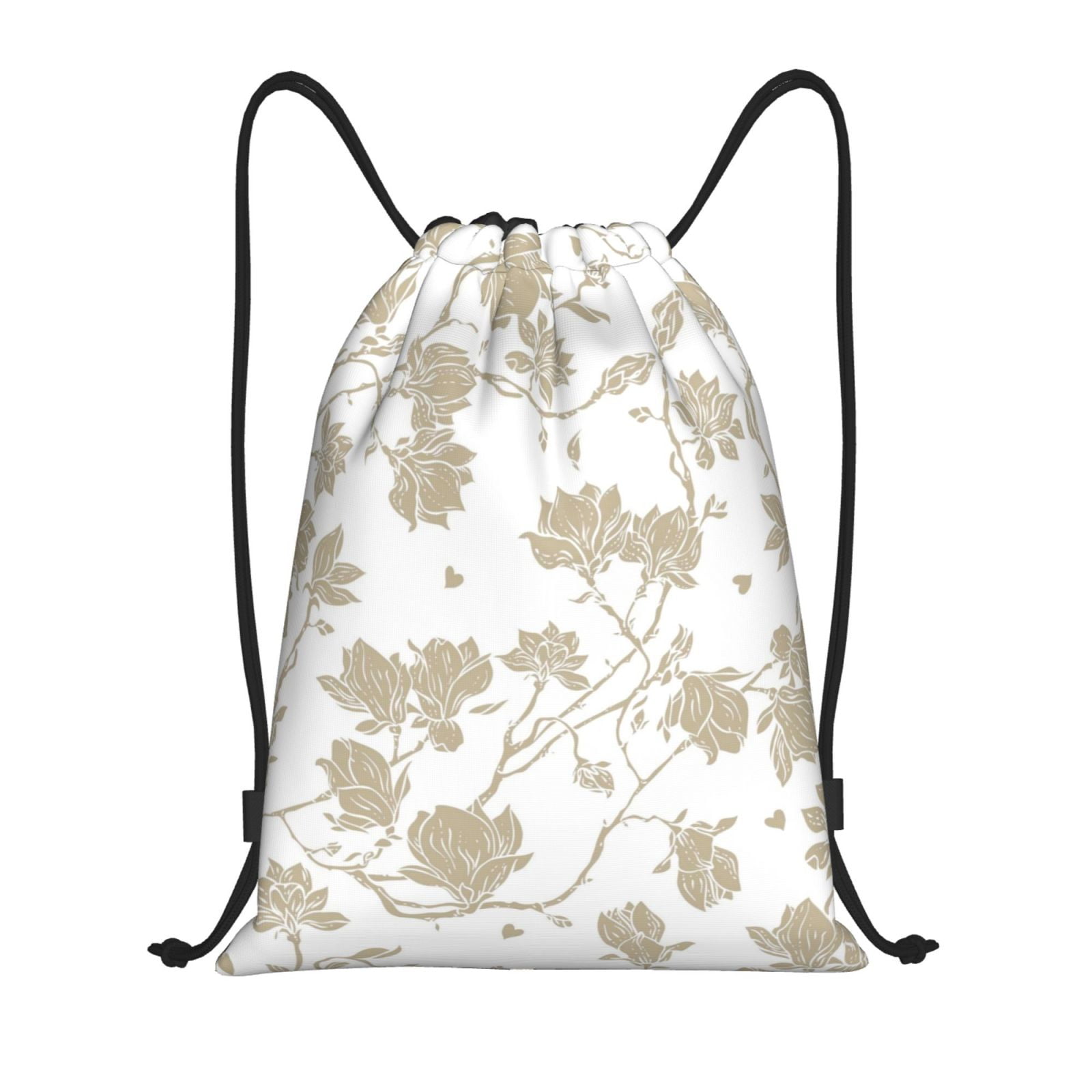 Bingfone Vintage Stylized White Color Drawstrings Backpacks Bags For ...