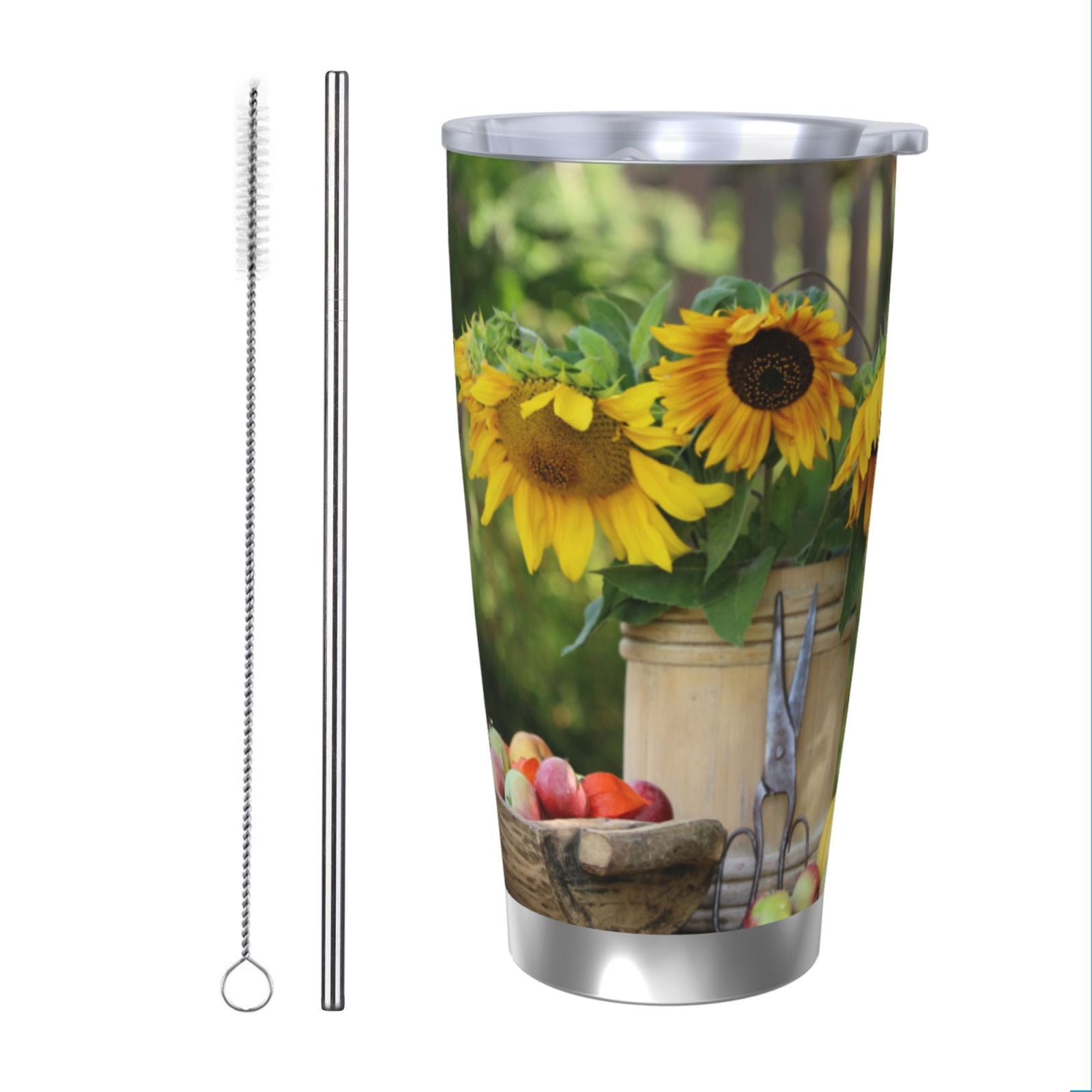 Bingfone Vintage Wooden Bucket for 20 Oz Stainless Steel Travel Mug ...