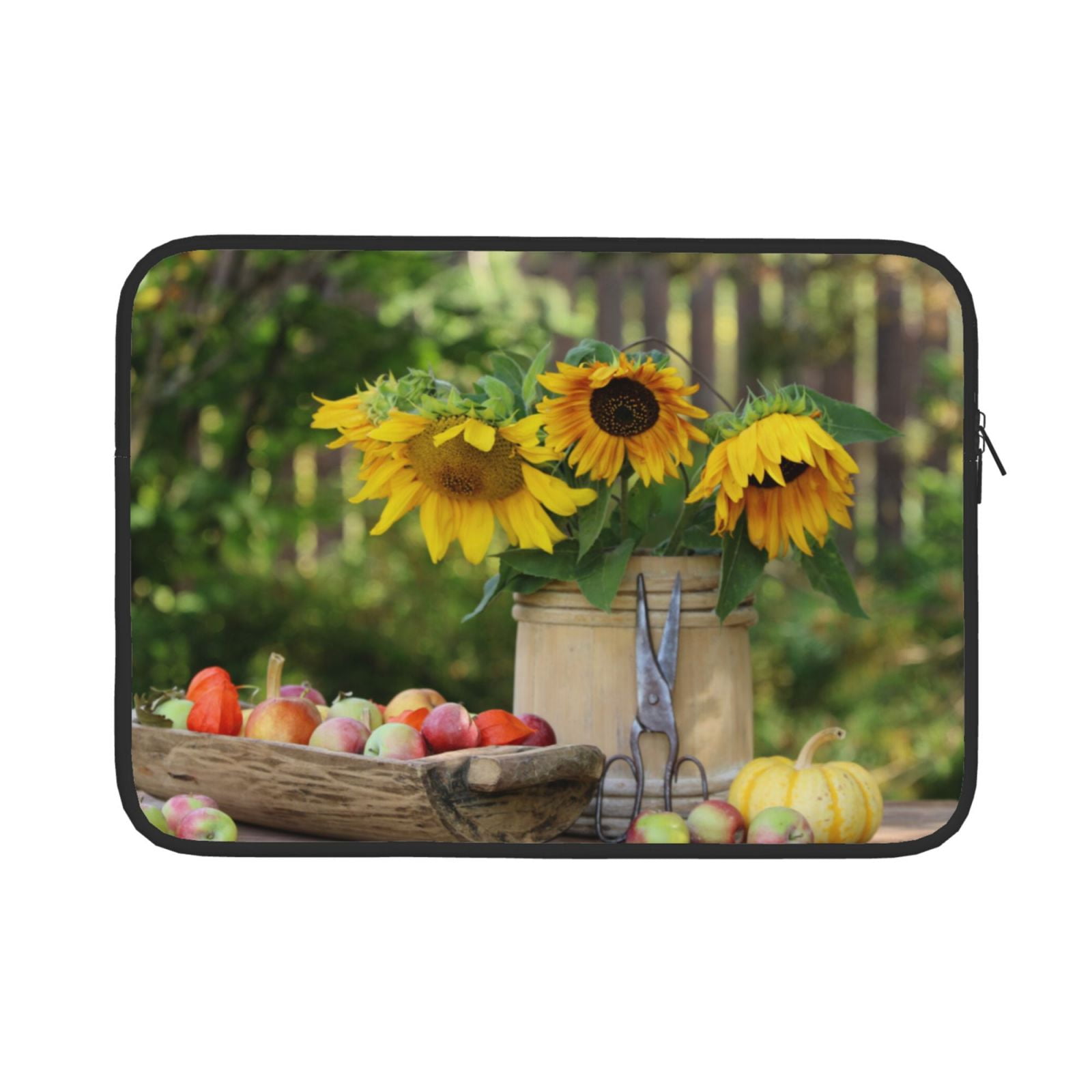 Bingfone Vintage Wooden Bucket Laptop Sleeve Case 15 Inch, 360 ...