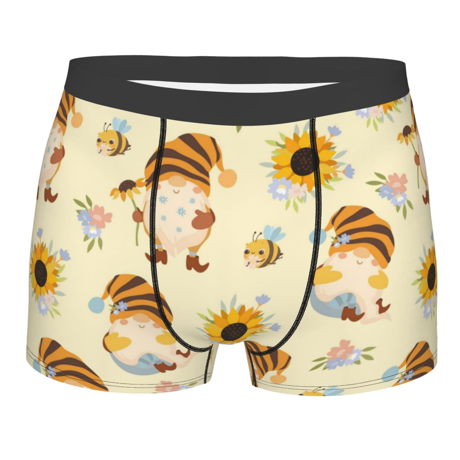 Bingfone Watercolor Bee Honey Honeycomb Bee Men'S Underwear - Casual ...