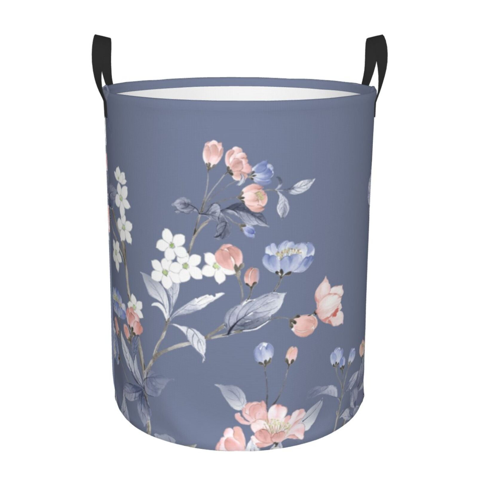 Bingfone Watercolor Flowers Butterfly Waterproof Foldable Laundry ...