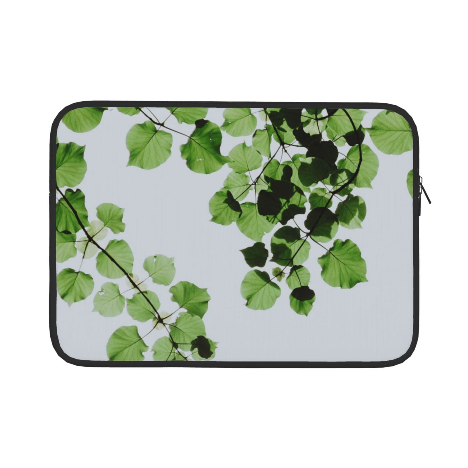 Bingfone Watercolor Green Leaves Laptop Sleeve Case 15 Inch, 360 ...