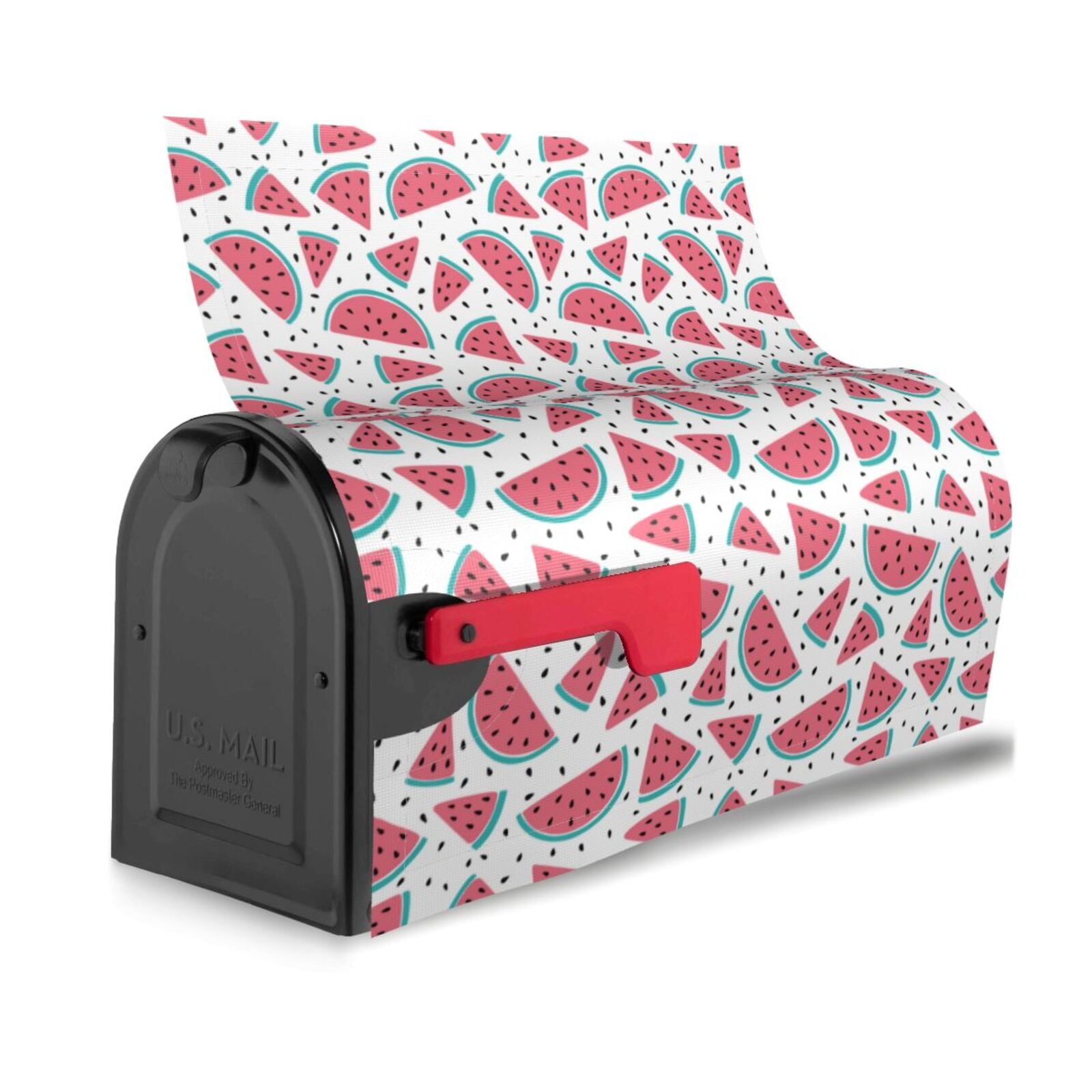 Bingfone Watermelon Magnetic Mailbox Cover Standard Size for Garden ...
