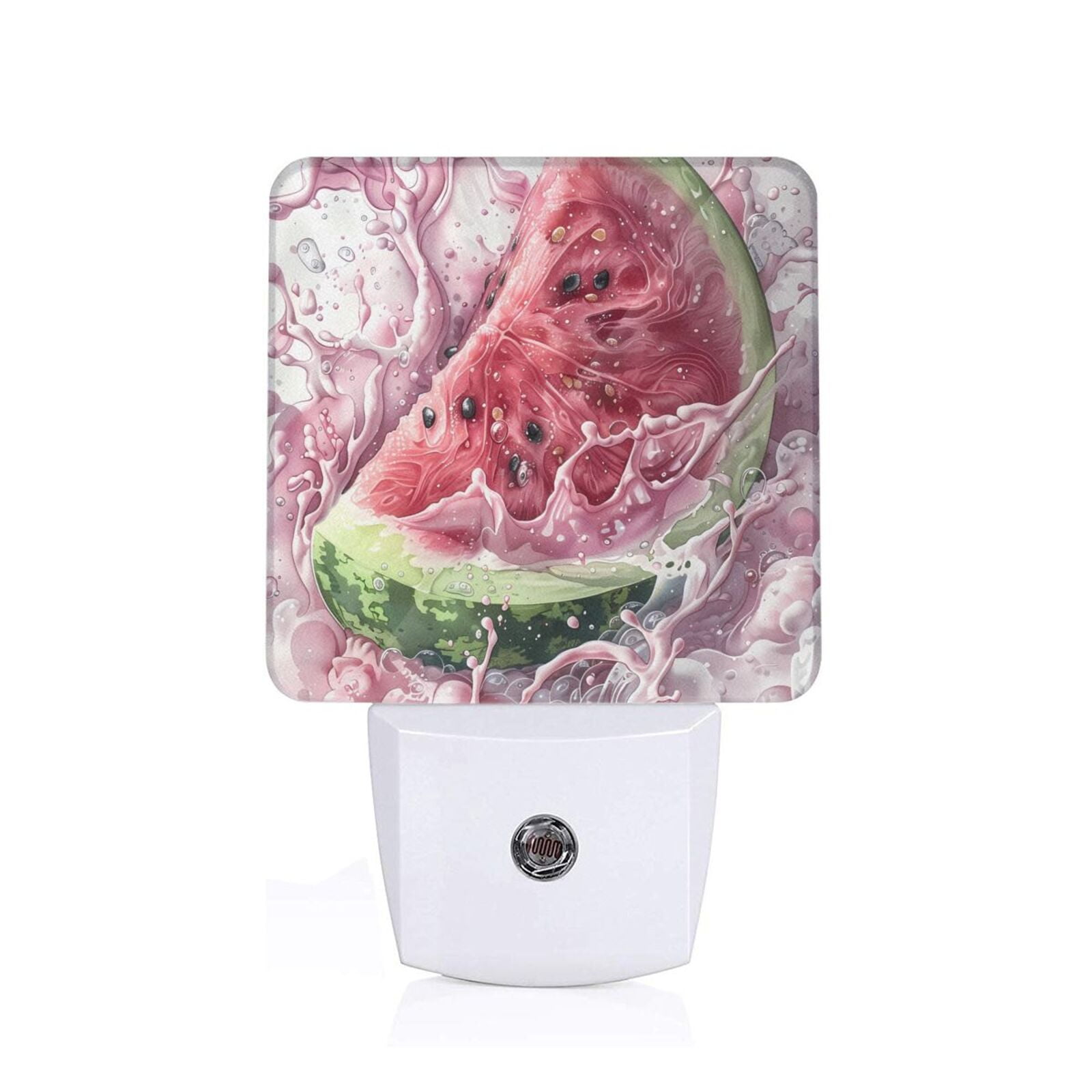 Bingfone Watermelon Splash Realism Art Print Night Lights Plug into ...