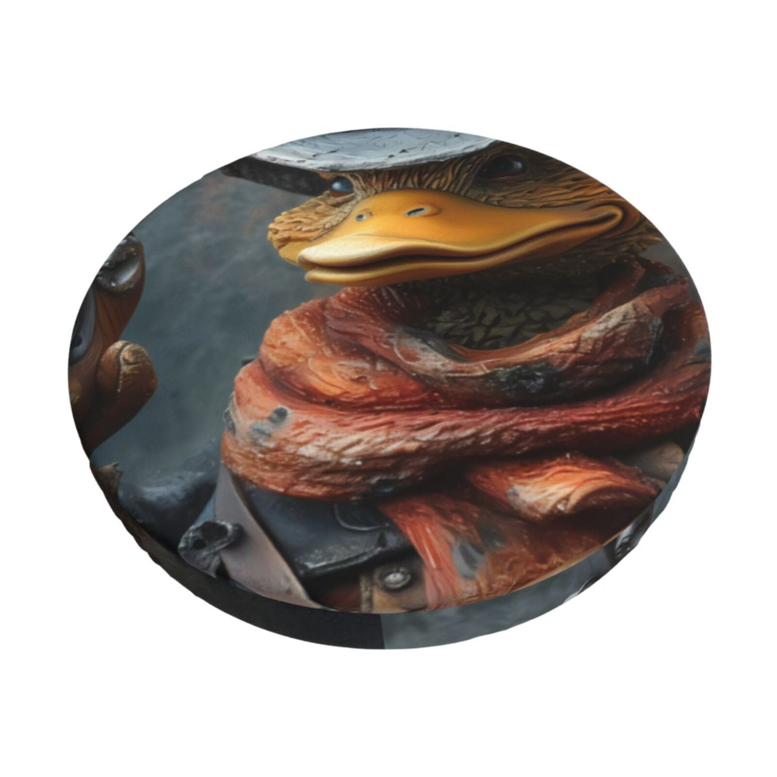 Bingfone Western Cowboy Duck Padded Round Bar Stool Cover Cushion with ...