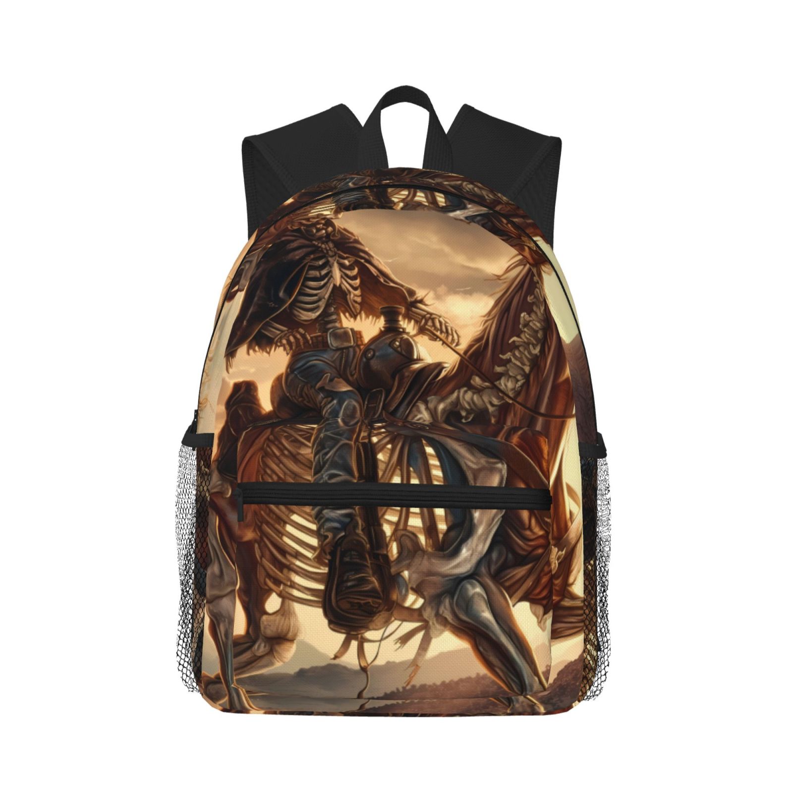 Bingfone Western Skeleton Cowboy Horse Kids Backpack Girls And Boys ...