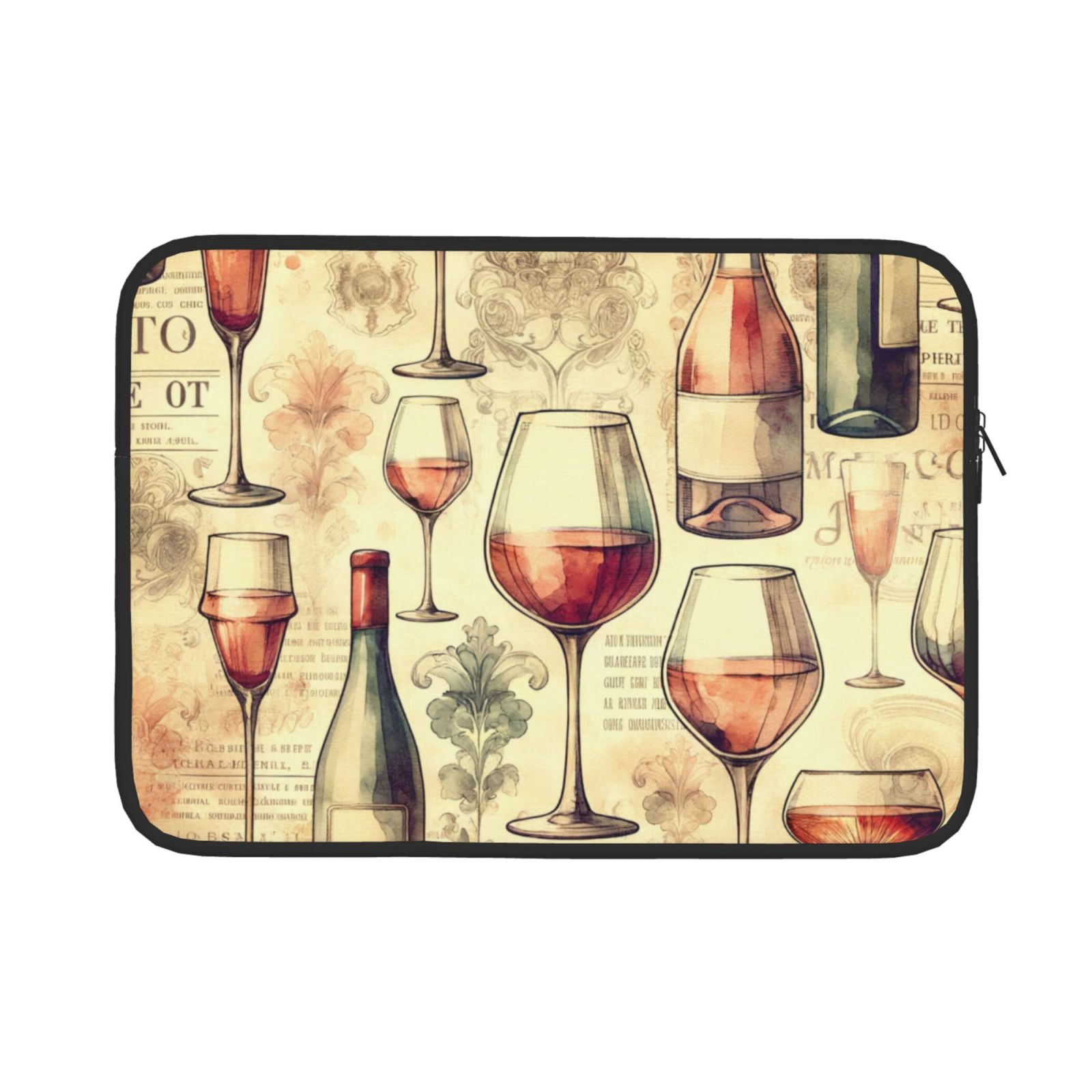 Bingfone Wine Laptop Sleeve Case 13 inch , 360° Protective Computer ...
