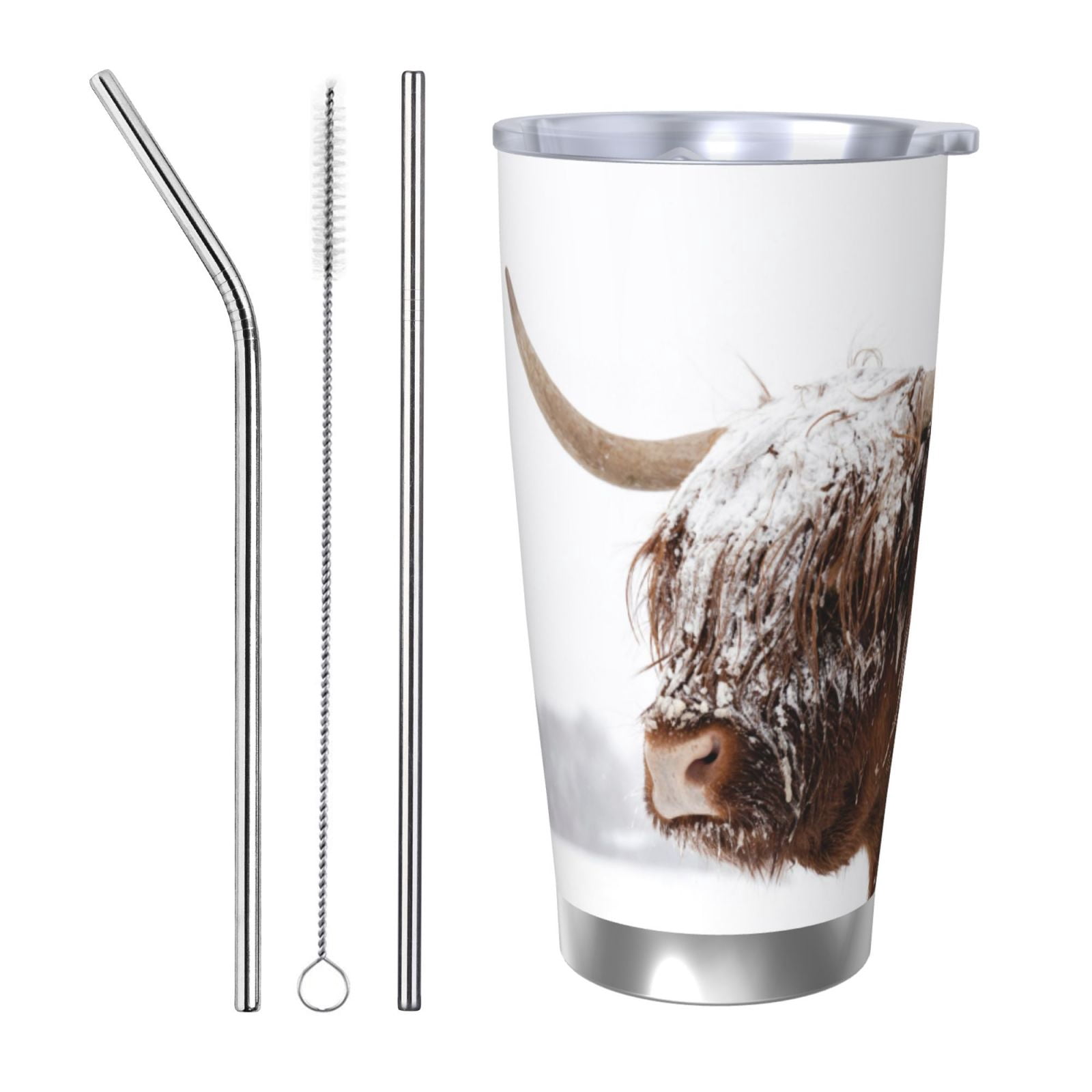 Bingfone Yak for 20 Oz Stainless Steel Travel Mug Double Wall Water ...