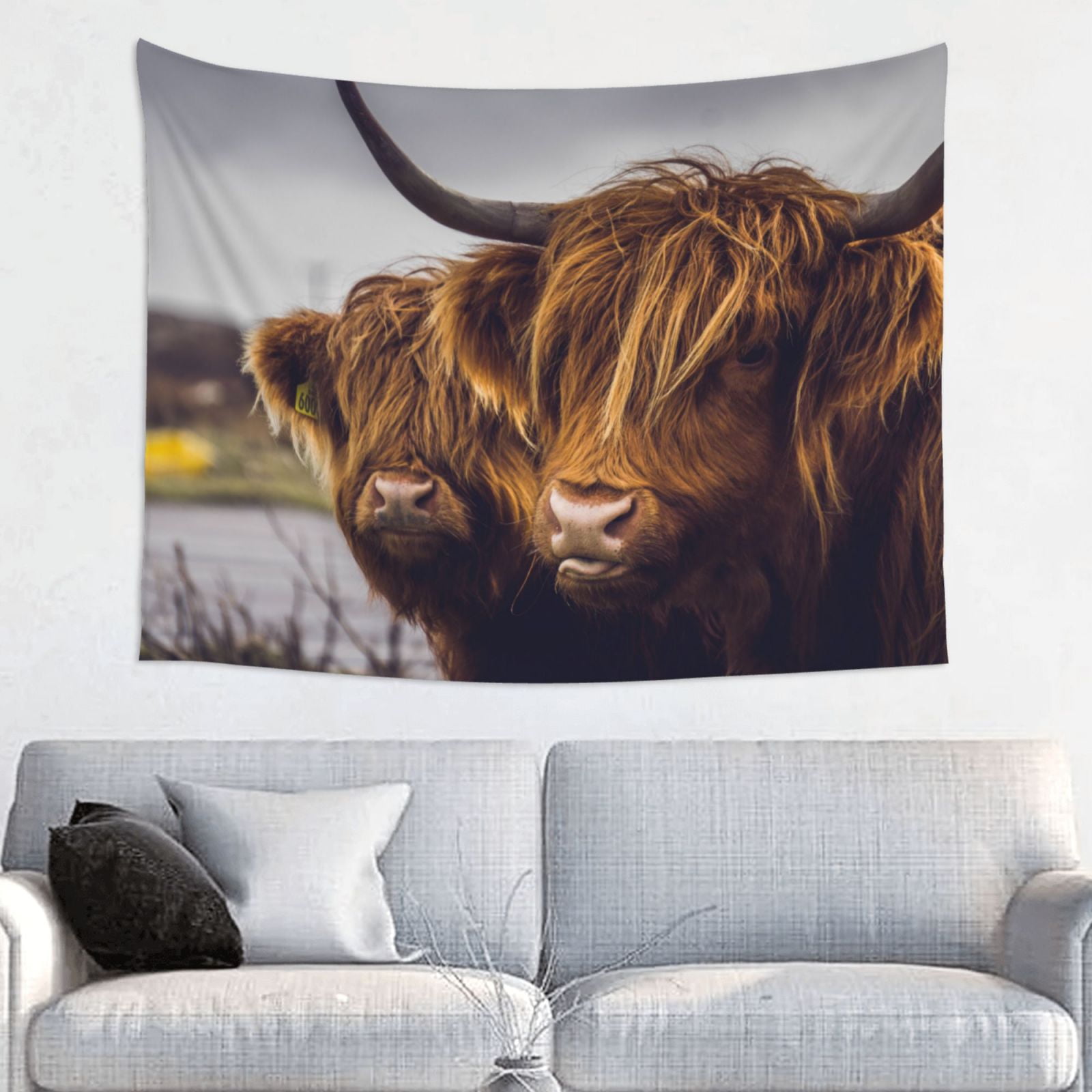 Bingfone Yak Tapestry Wall Hanging Decor for Living Room Bedroom Dorm ...