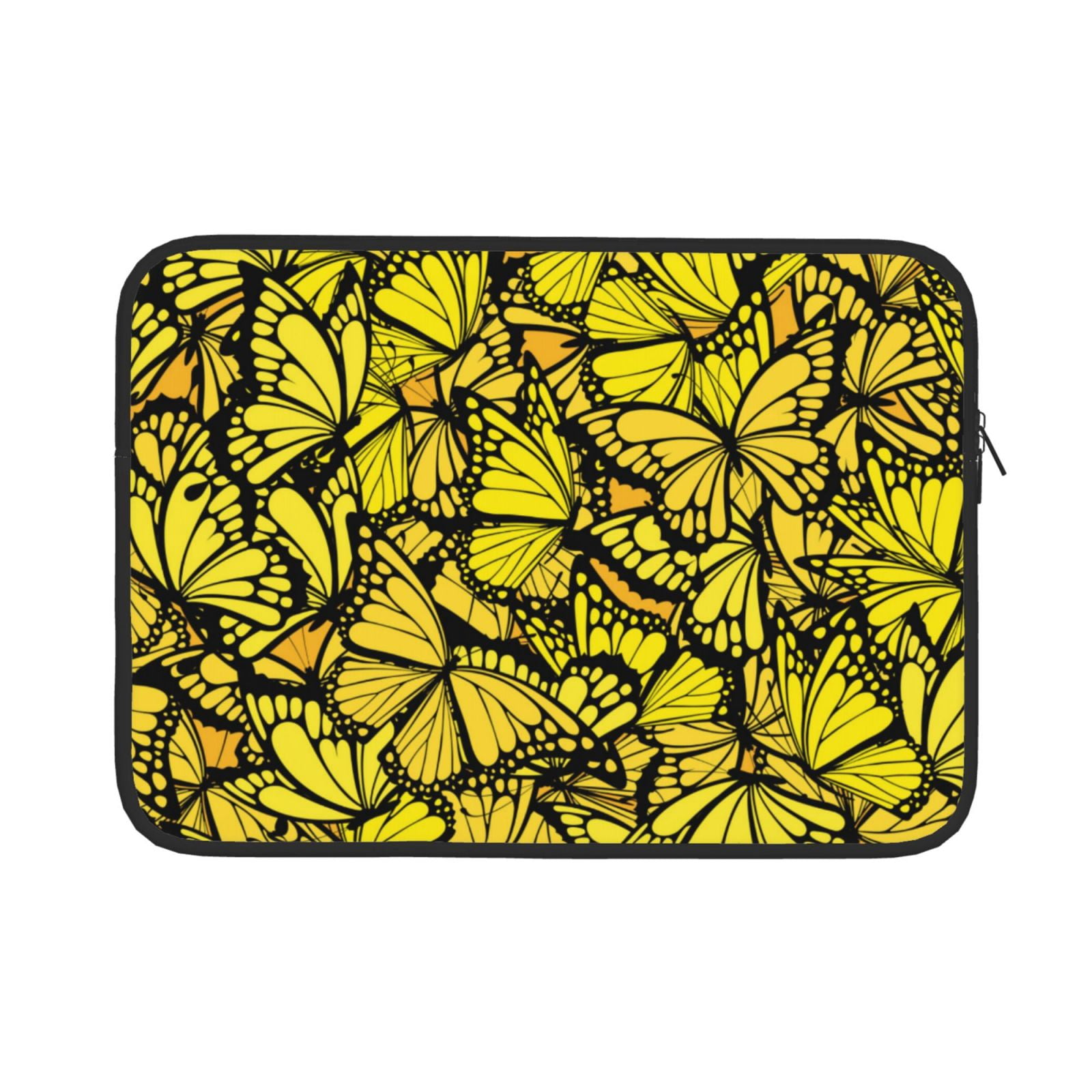 Bingfone Yellow Butterflies Laptop Sleeve Case 13 inch , 360 ...