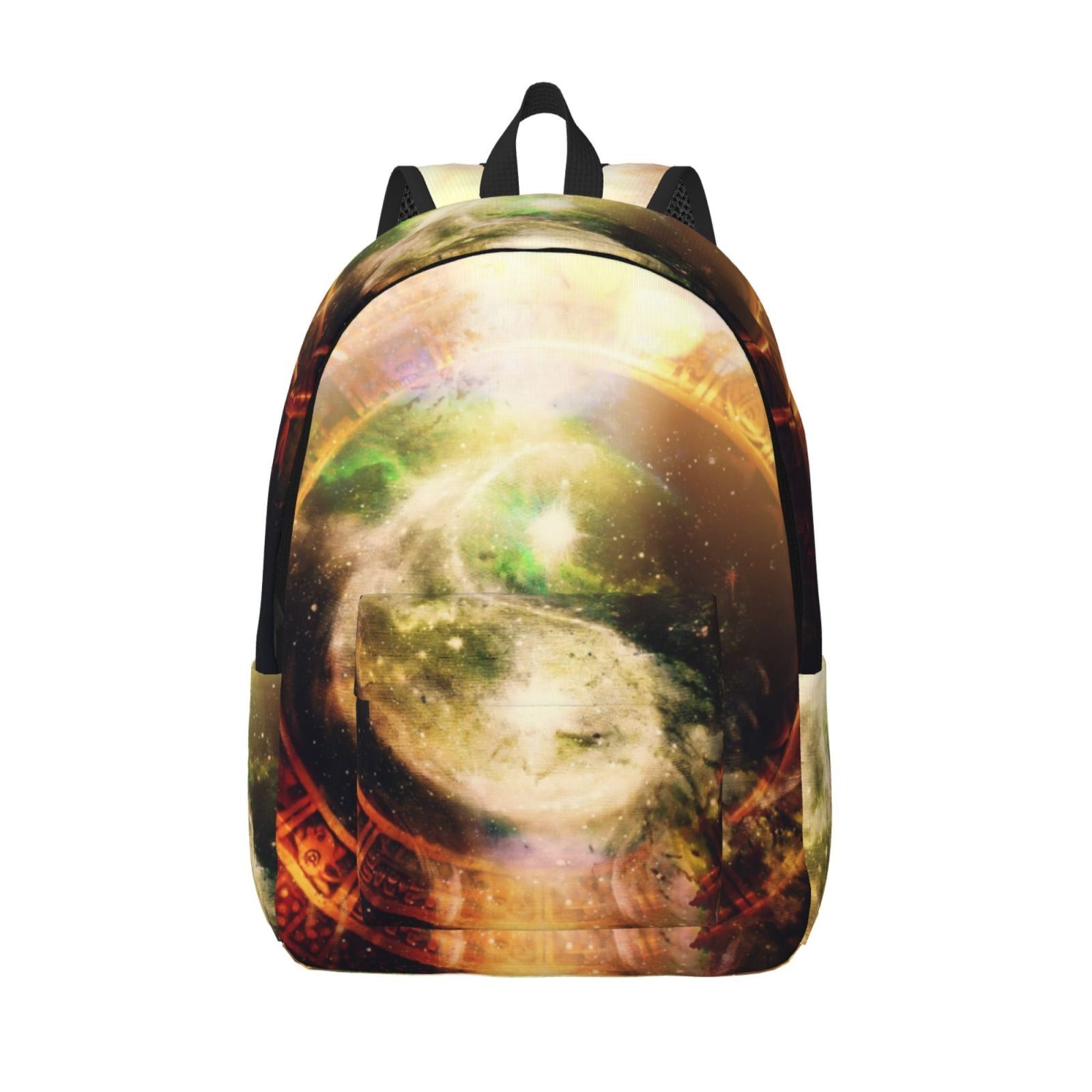 Bingfone Yin Yang 1 Print Canvas College Laptop Backpack, Large ...