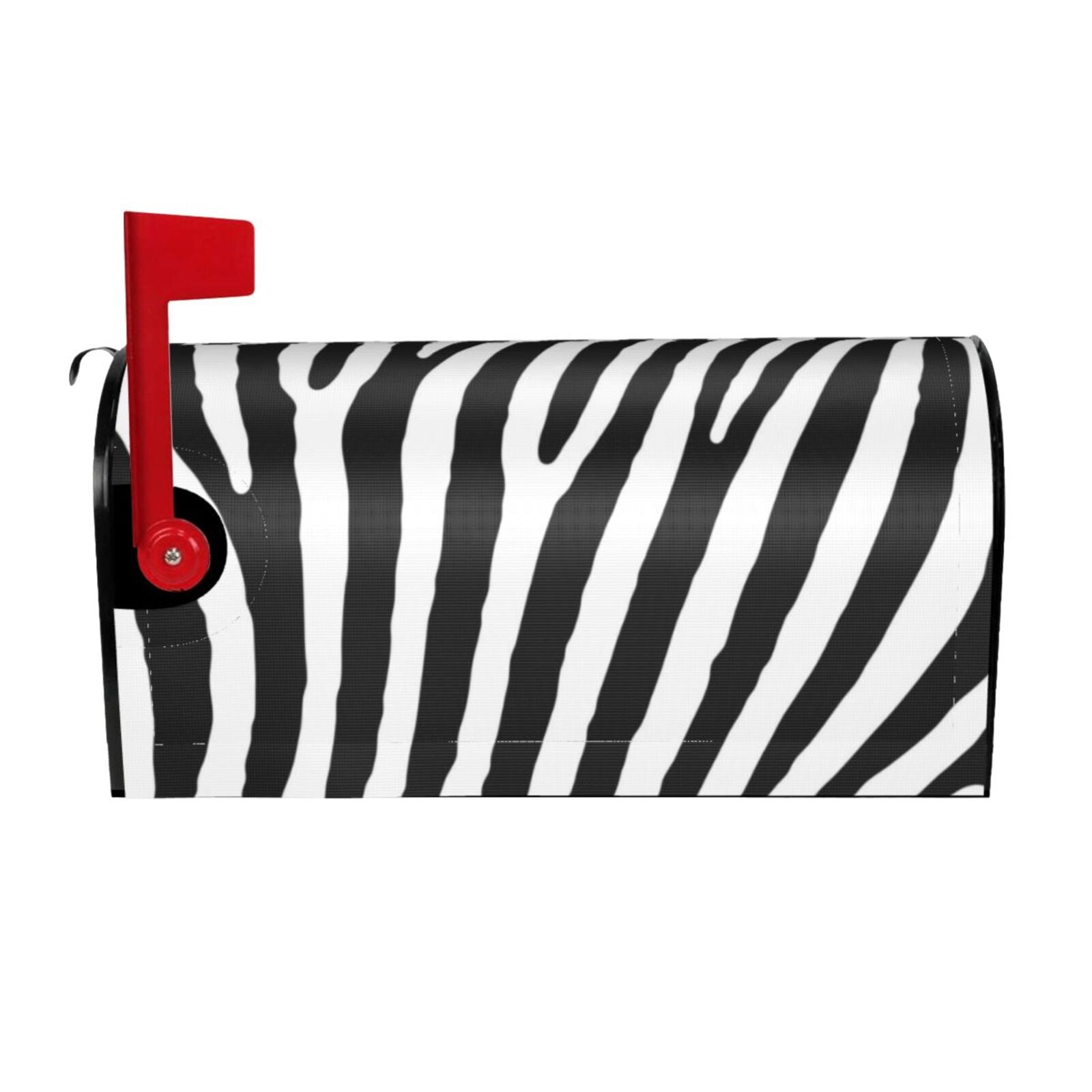 Bingfone Zebra Magnetic Mailbox Cover Standard Size For Garden Yard ...