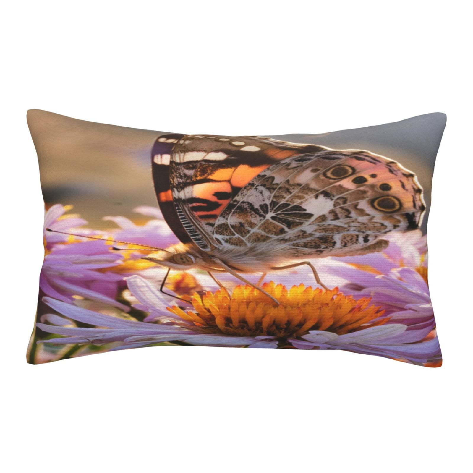 Bingfone butterfly Standard Size Pillowcase, Long Staple Pure Cotton ...