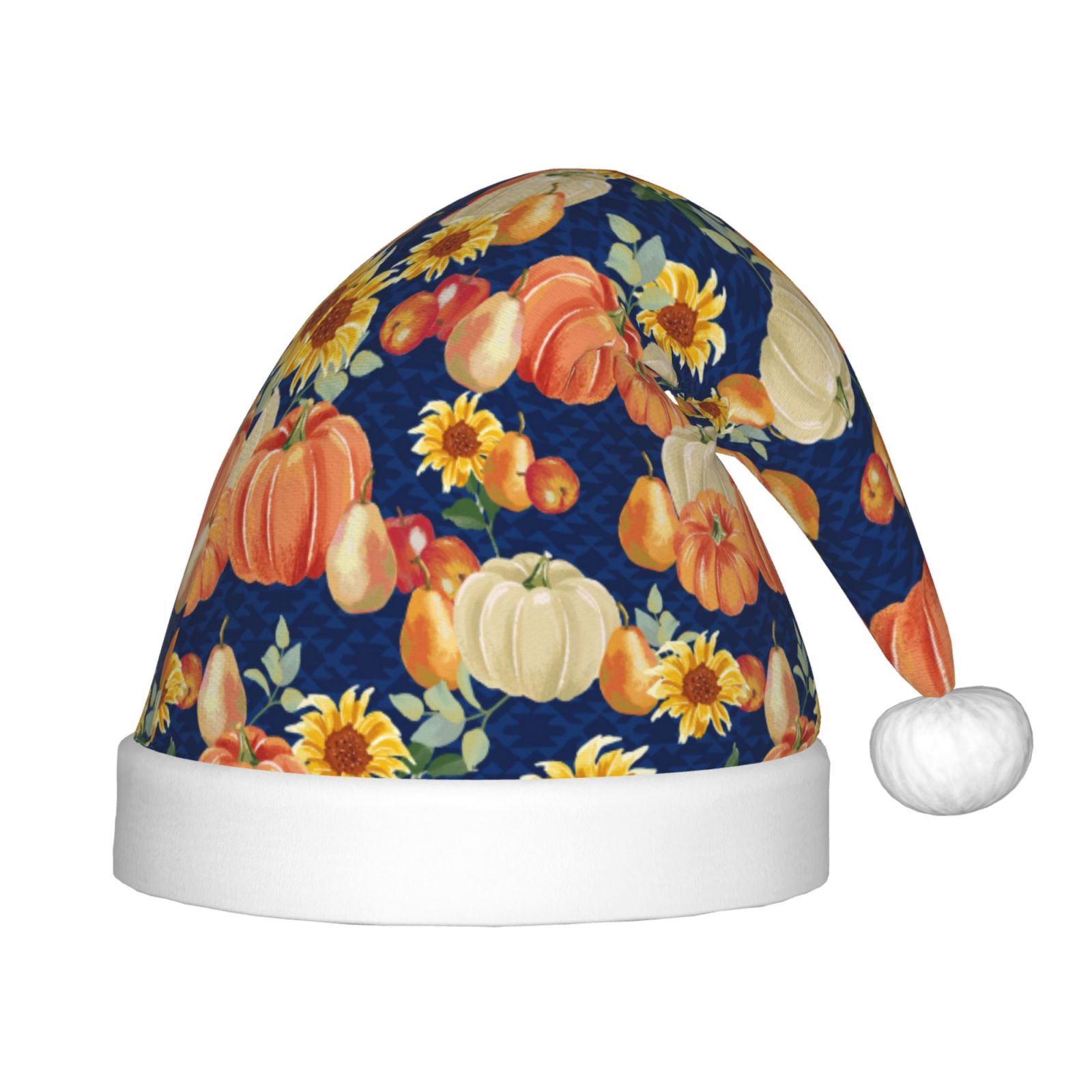 Bingfone fall Pumpkin Daisy for Kids Christmas Hat Santa Hat for Boys ...