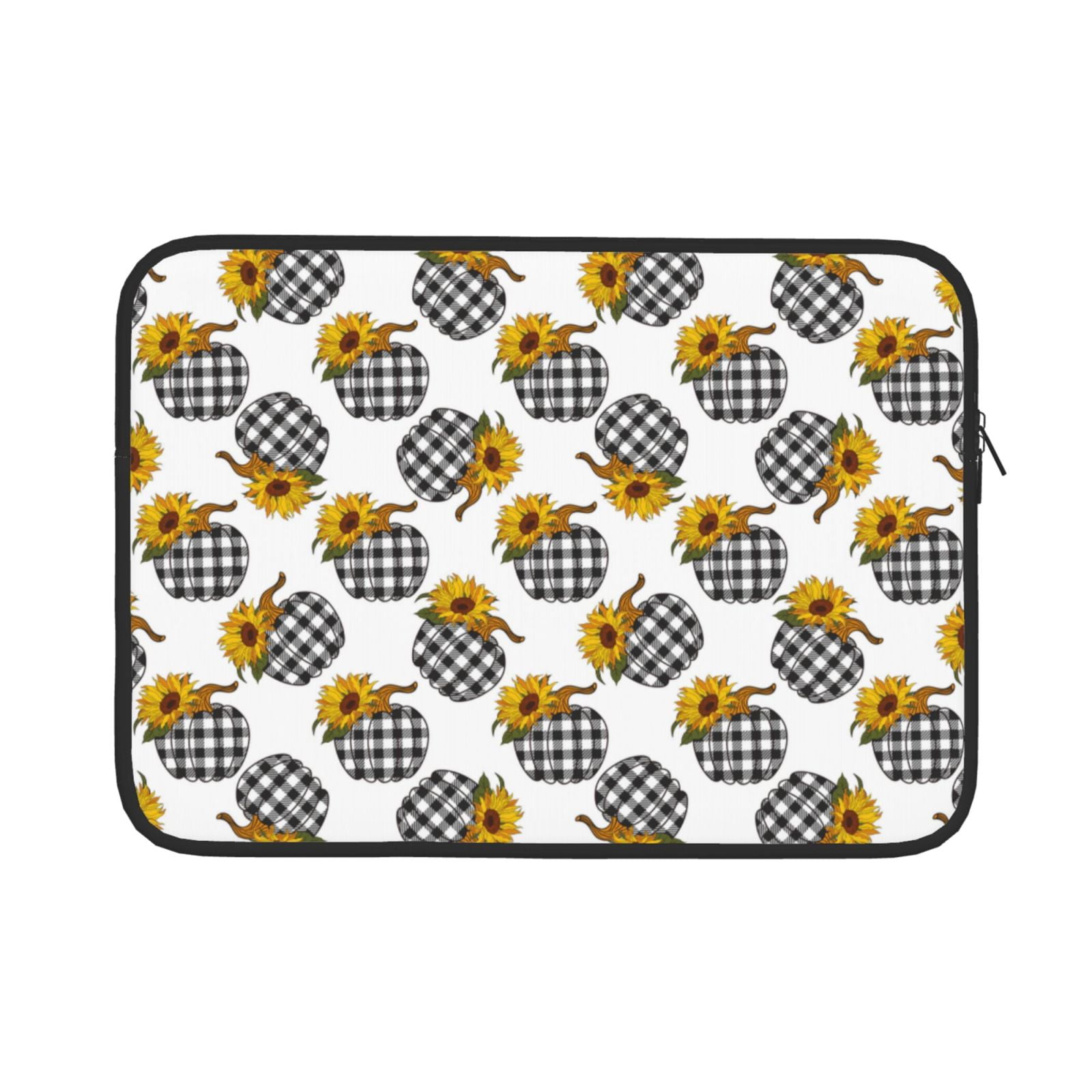 Bingfone plaid Pumpkin Daisy Laptop Sleeve Case 13 inch , 360 ...