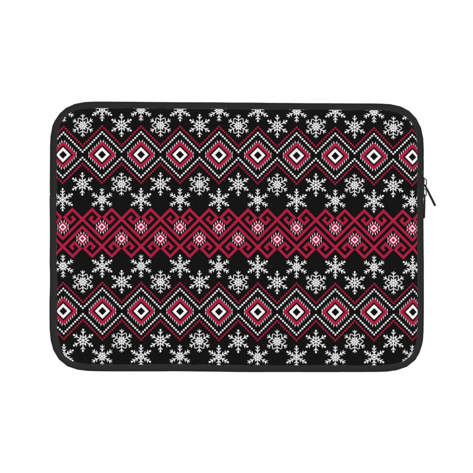 Bingfone red Minimalist Snowflake Laptop Sleeve Case 13 inch , 360 ...