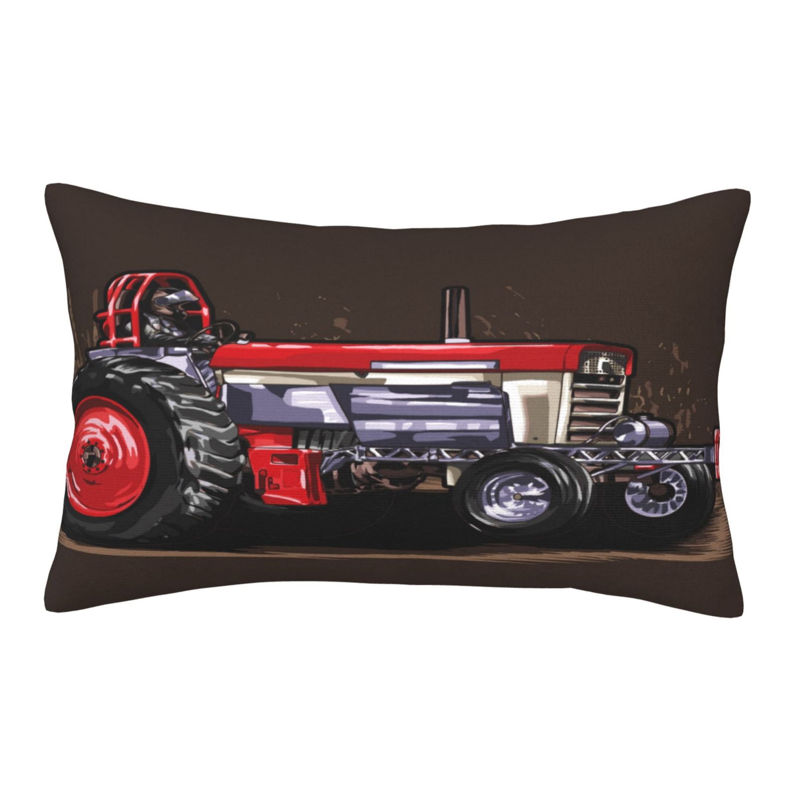 Bingfone red tractor Standard Size Pillowcase, Long Staple Pure Cotton ...