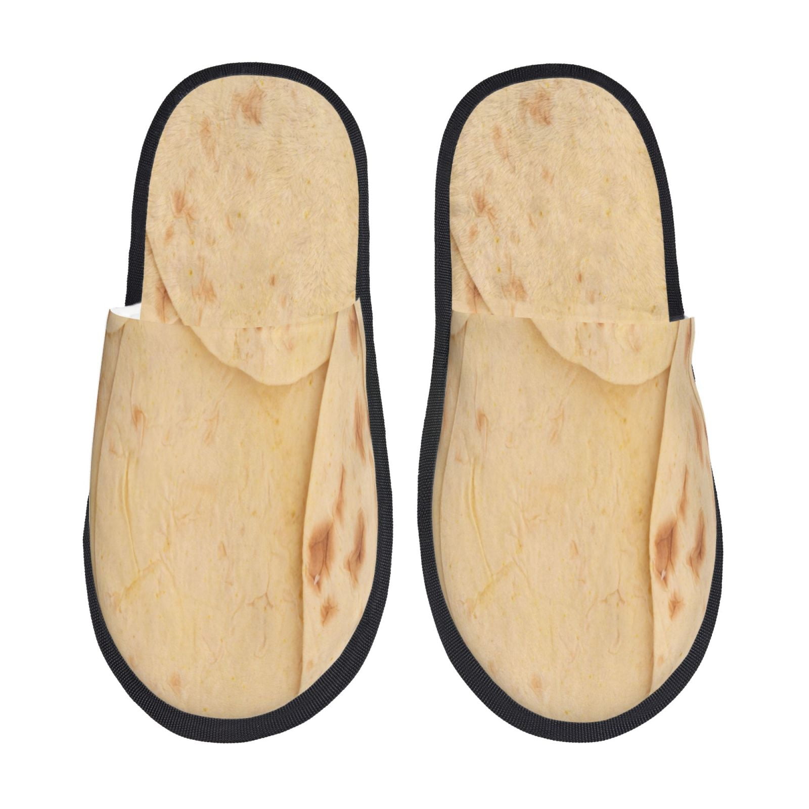 Bingfone taco tortilla House Slippers for Women Men with Soft Rubber ...