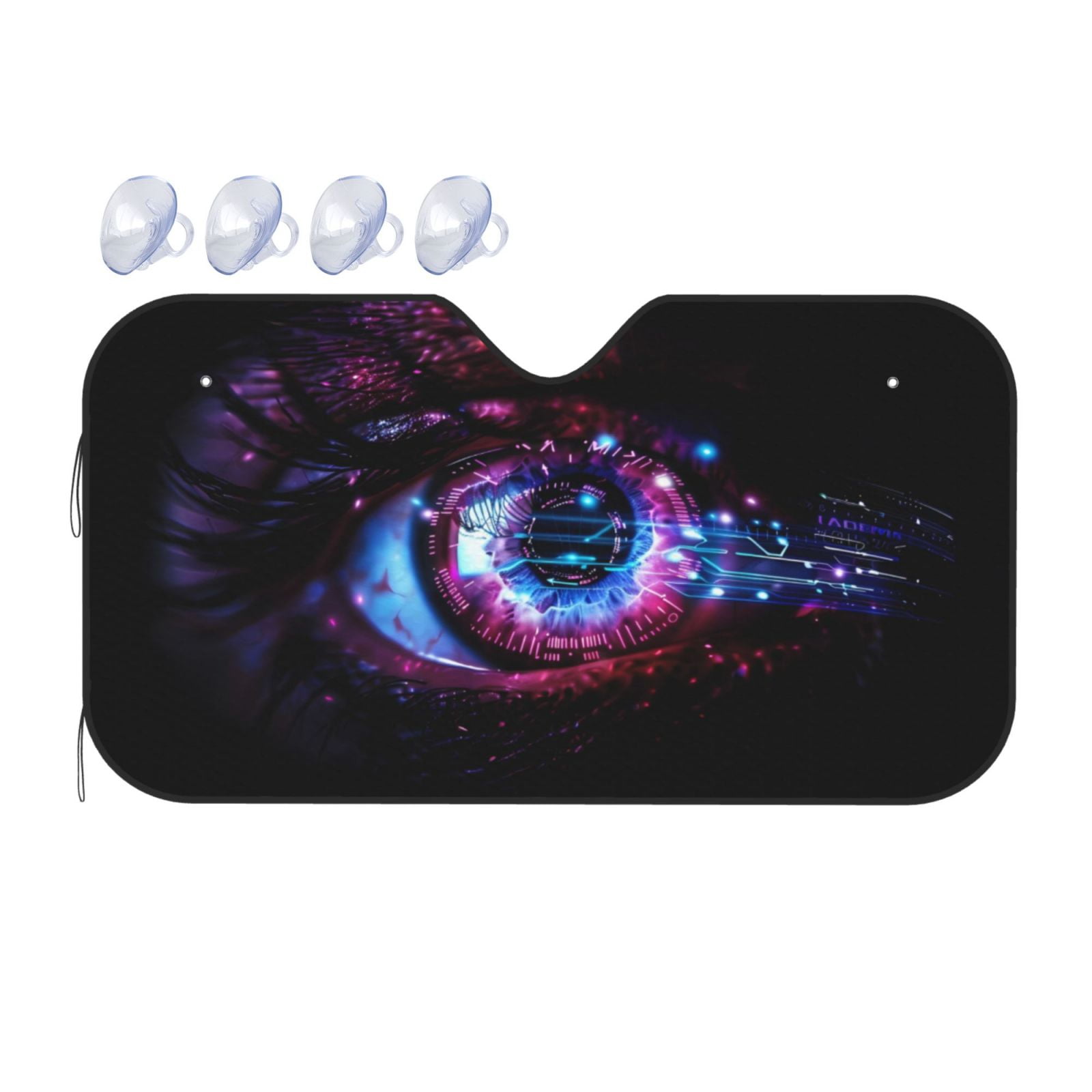 Bingfone v Car Windshield Sunshade,Sun Foldable Sun Shield Sun Visor ...