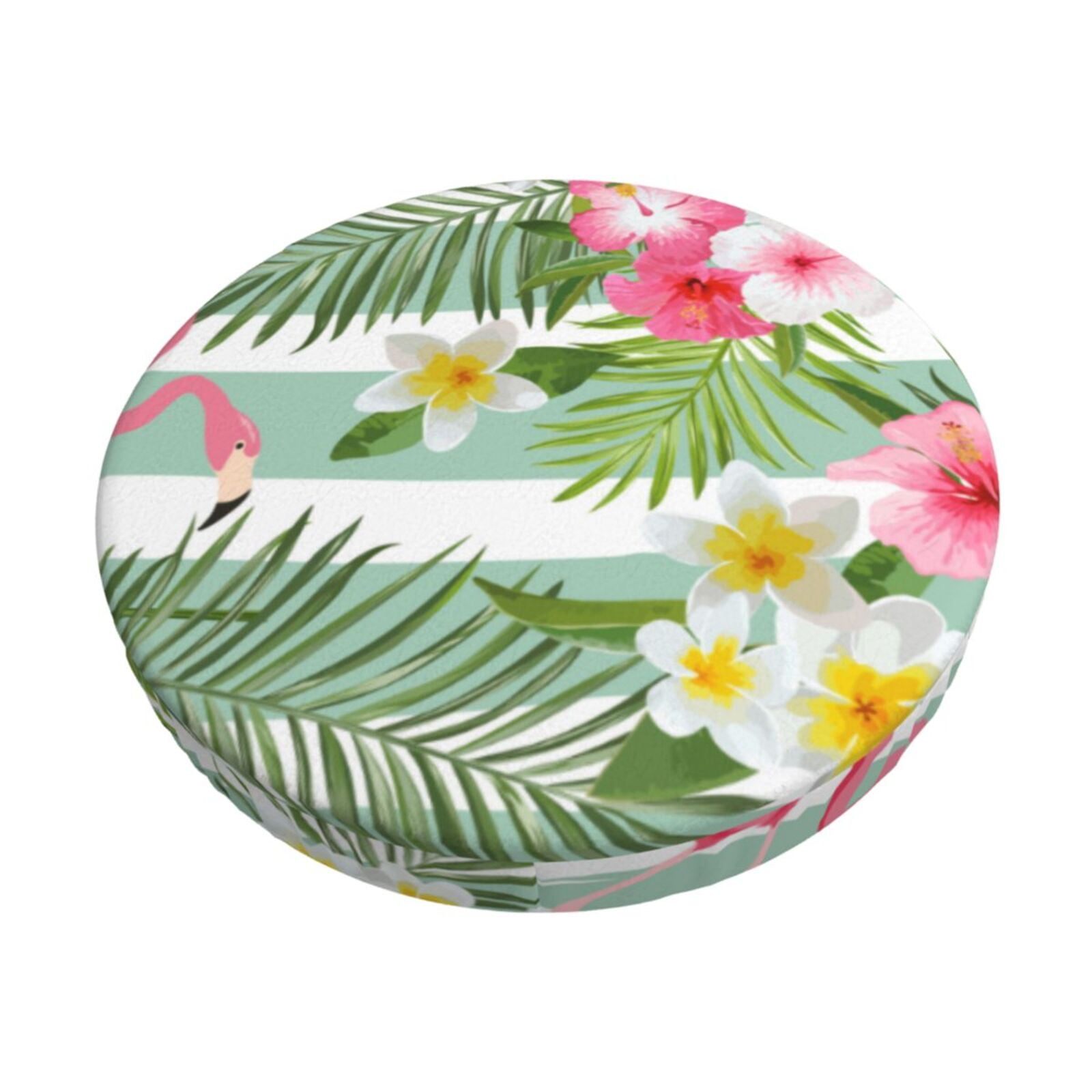 Bingfone12 inch Padded Round Bar Stool Cover Cushion with Elastic ...