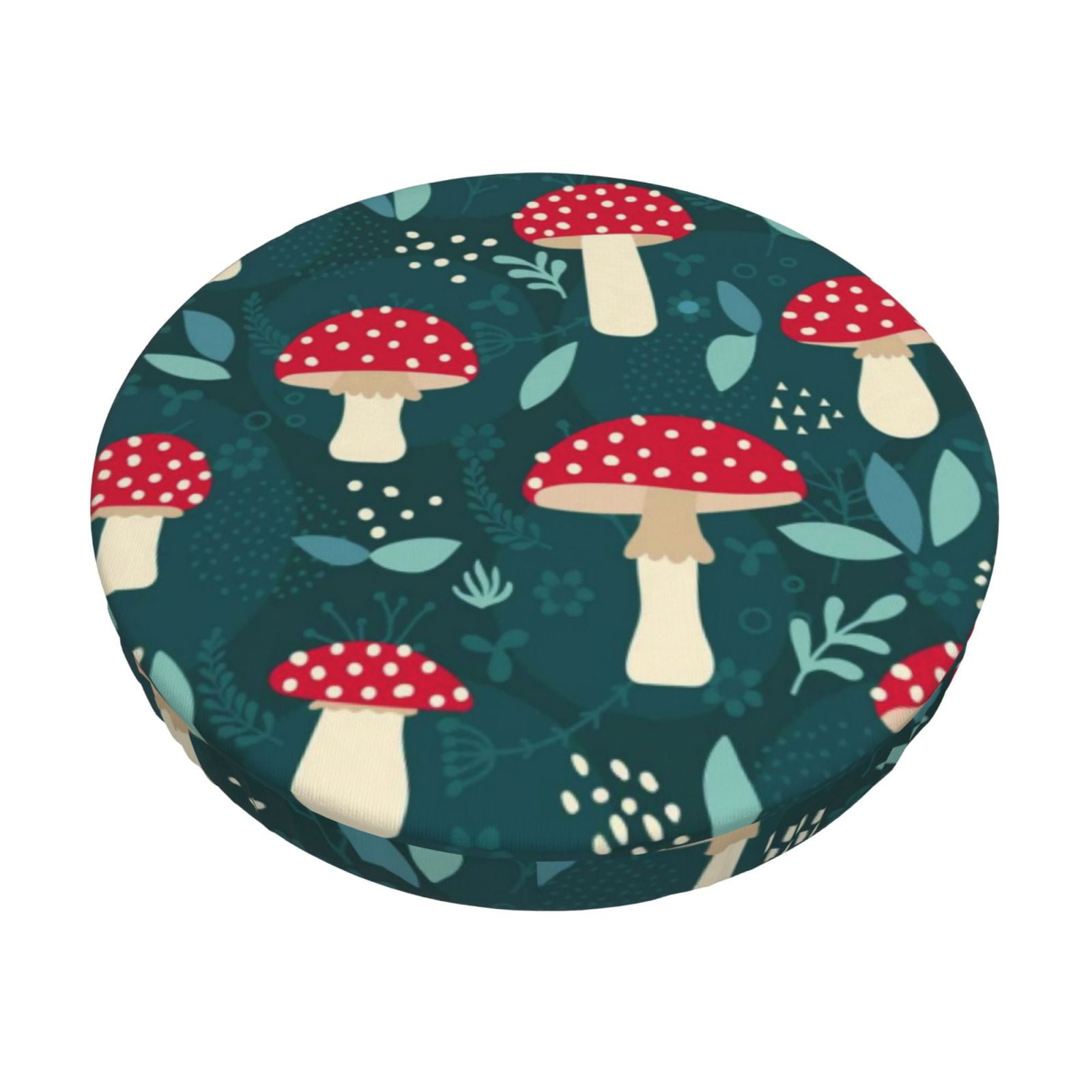 Bingfone13 Inch Padded Round Bar Stool Cover Cushion With Elastic ...