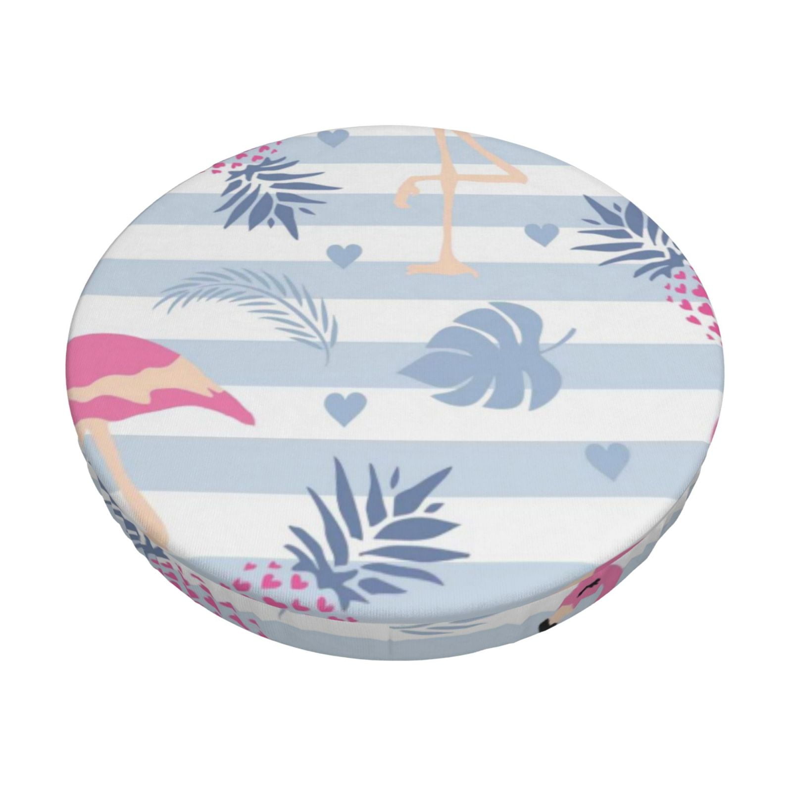 Bingfone13 Inch Padded Round Bar Stool Cover Cushion With Elastic ...