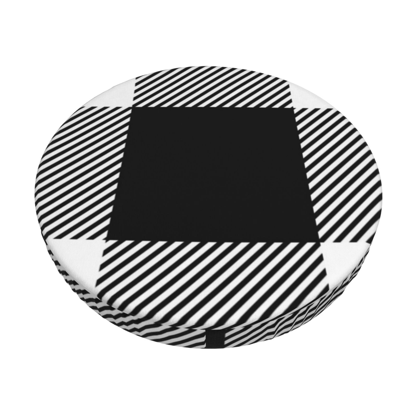 Bingfone13 Inch Padded Round Bar Stool Cover Cushion With Elastic ...