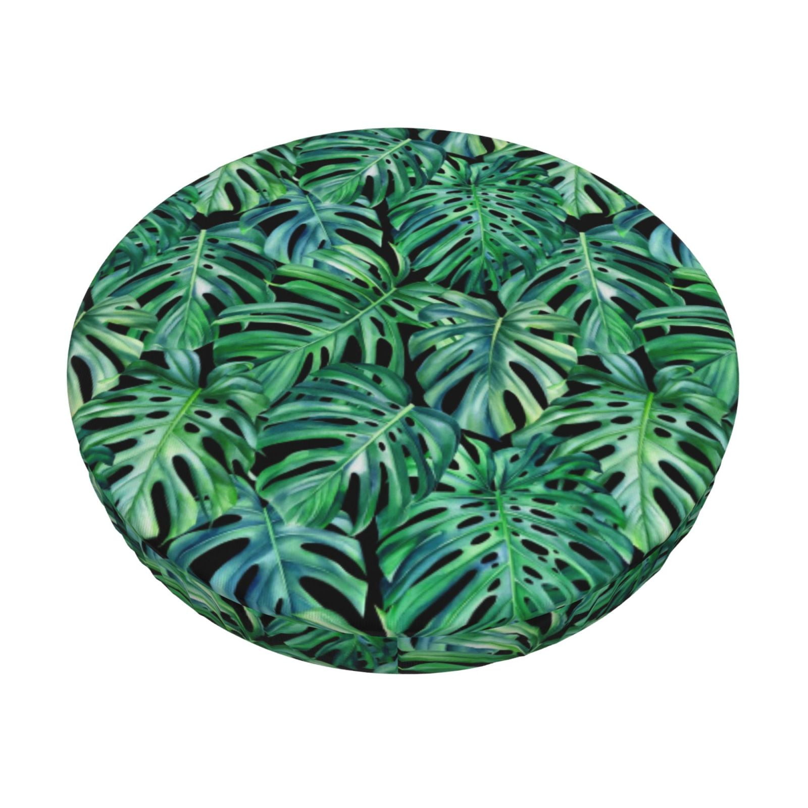 Bingfone13 Inch Padded Round Bar Stool Cover Cushion With Elastic ...