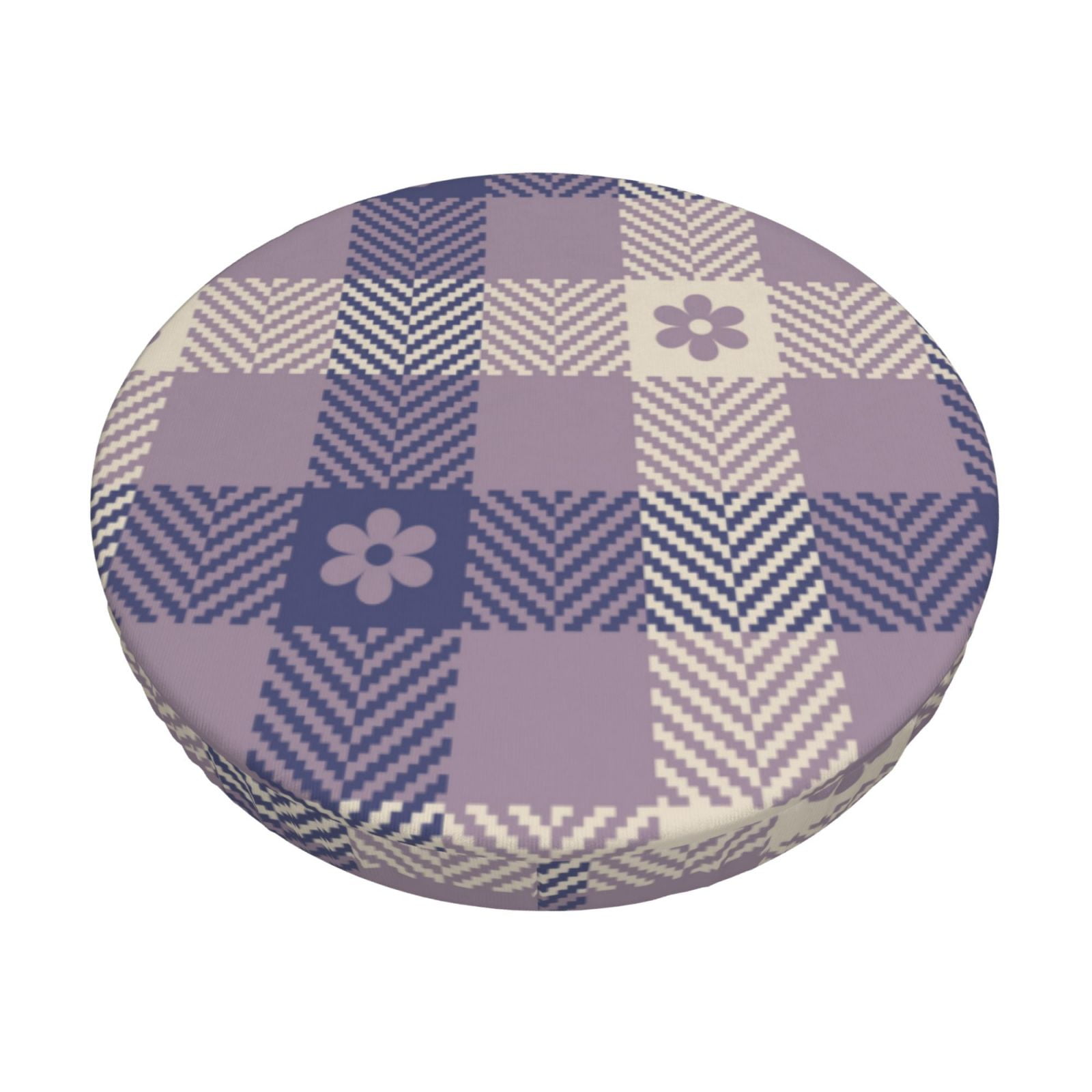 Bingfone13 Inch Padded Round Bar Stool Cover Cushion With Elastic ...