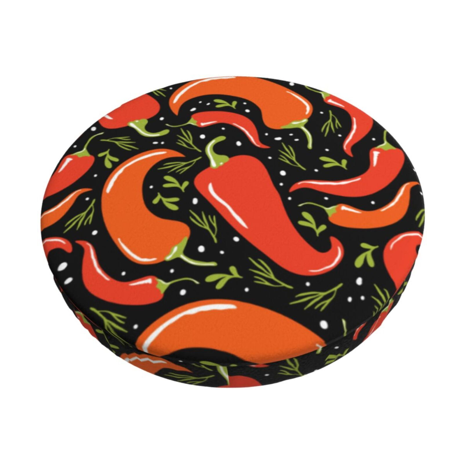 Bingfone13 inch Padded Round Bar Stool Cover Cushion with Elastic ...