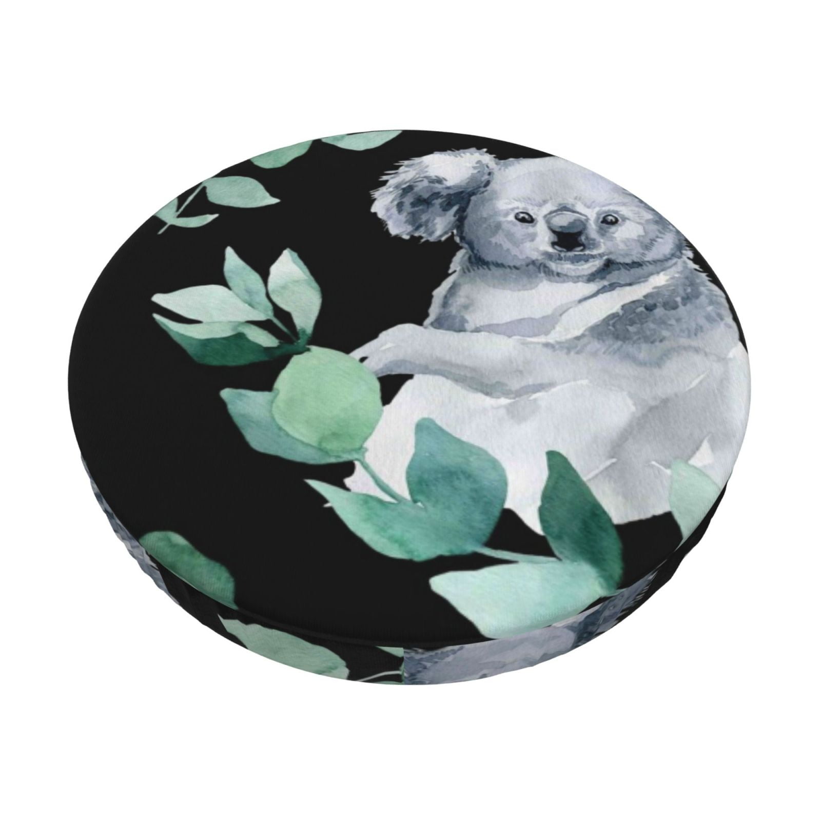 Bingfone14 Inch Padded Round Bar Stool Cover Cushion With Elastic ...