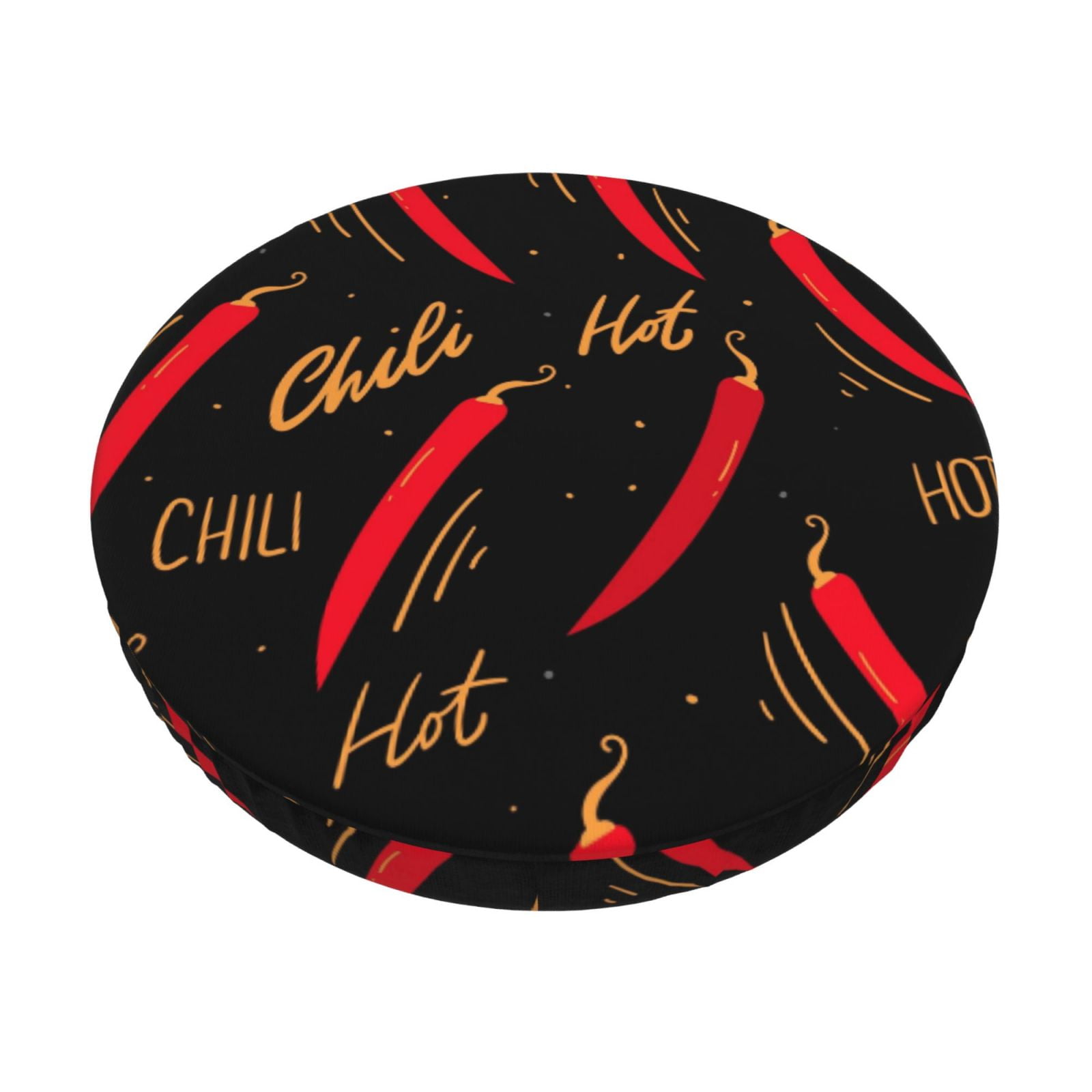 Bingfone14 Inch Padded Round Bar Stool Cover Cushion With Elastic ...