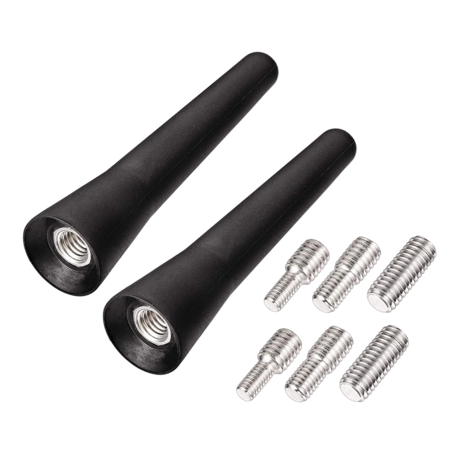 Bingfu Car Radio Short Rubber Antenna Mast 2 Pack [ONLY for Car Roof ...