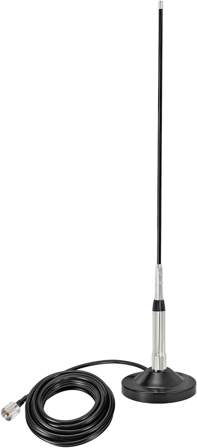 Bingfu High Gain Mobile Amateur Radio Fiberglass Antenna Car Truck ...