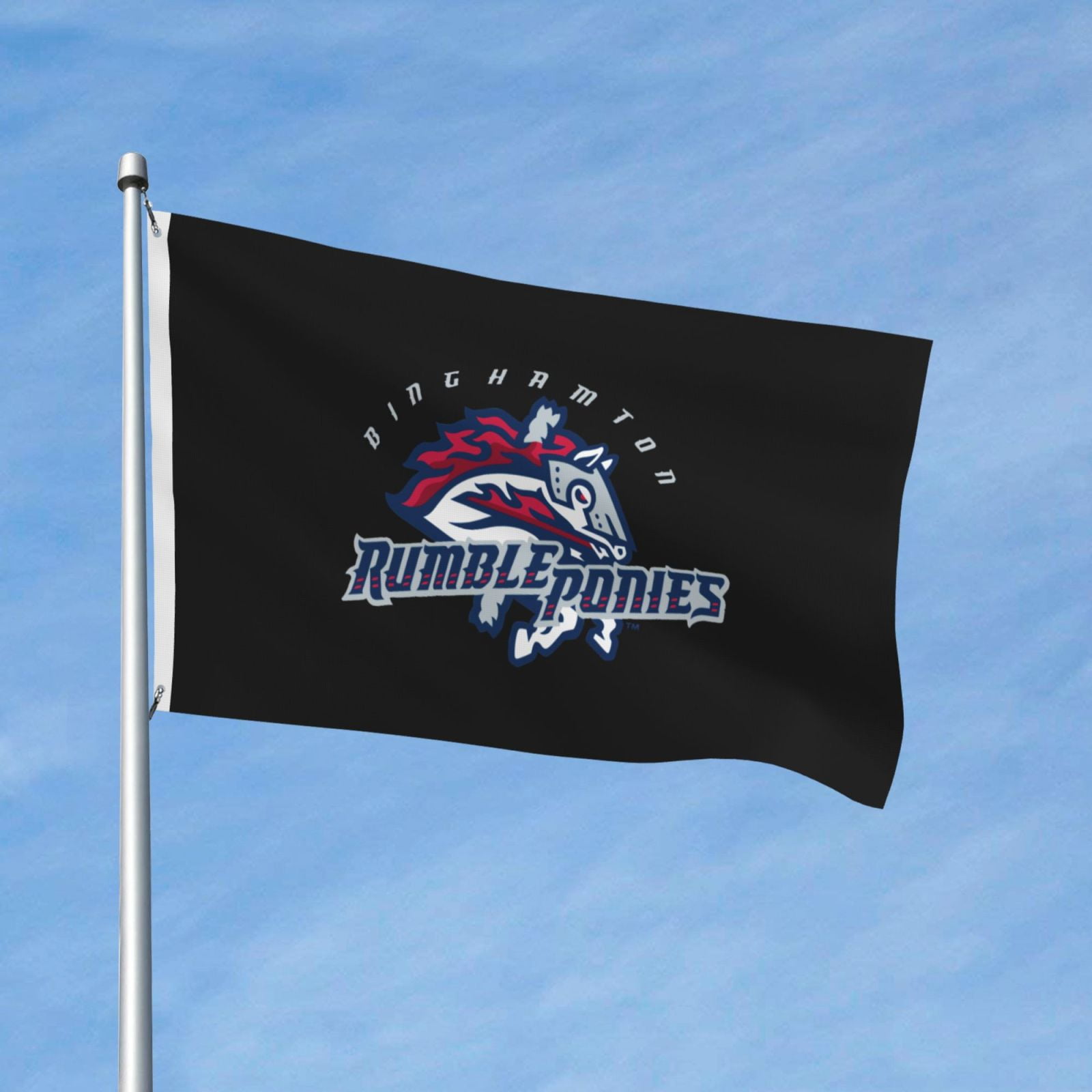 Binghamton Rumble Ponies 3x5 Ft Flag Double Sided Indoor Outdoor Double ...