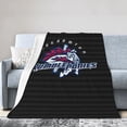 Binghamton Rumble Ponies Blanket Large Luxury Fleece Soft Anti-Static ...