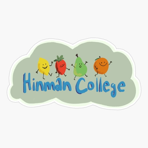 Binghamton University Happy Fruit Hinman College Er, Phone Decal Water ...