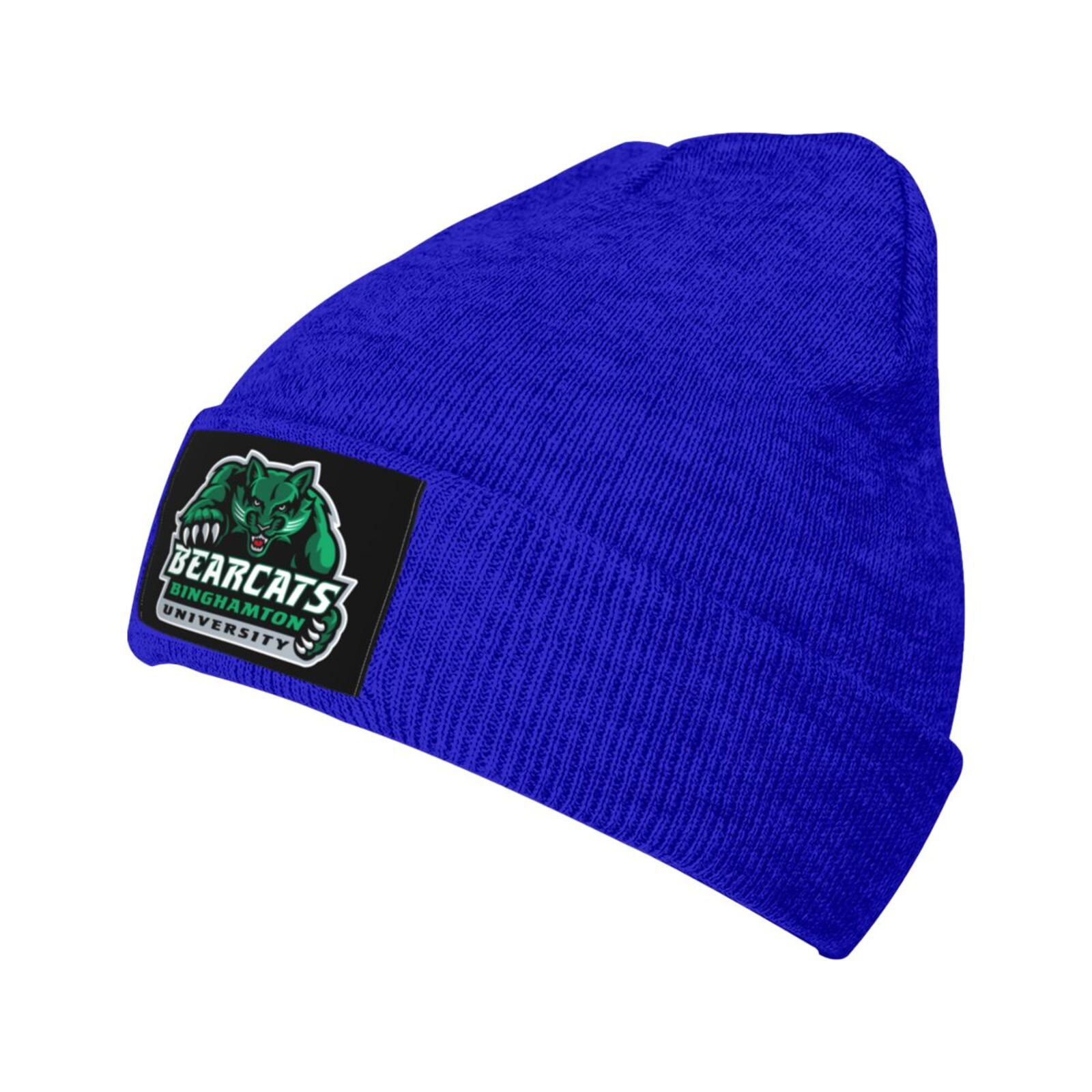 Binghamton University Logo Stretch Beanie Knit Hat For Men Women Winter ...