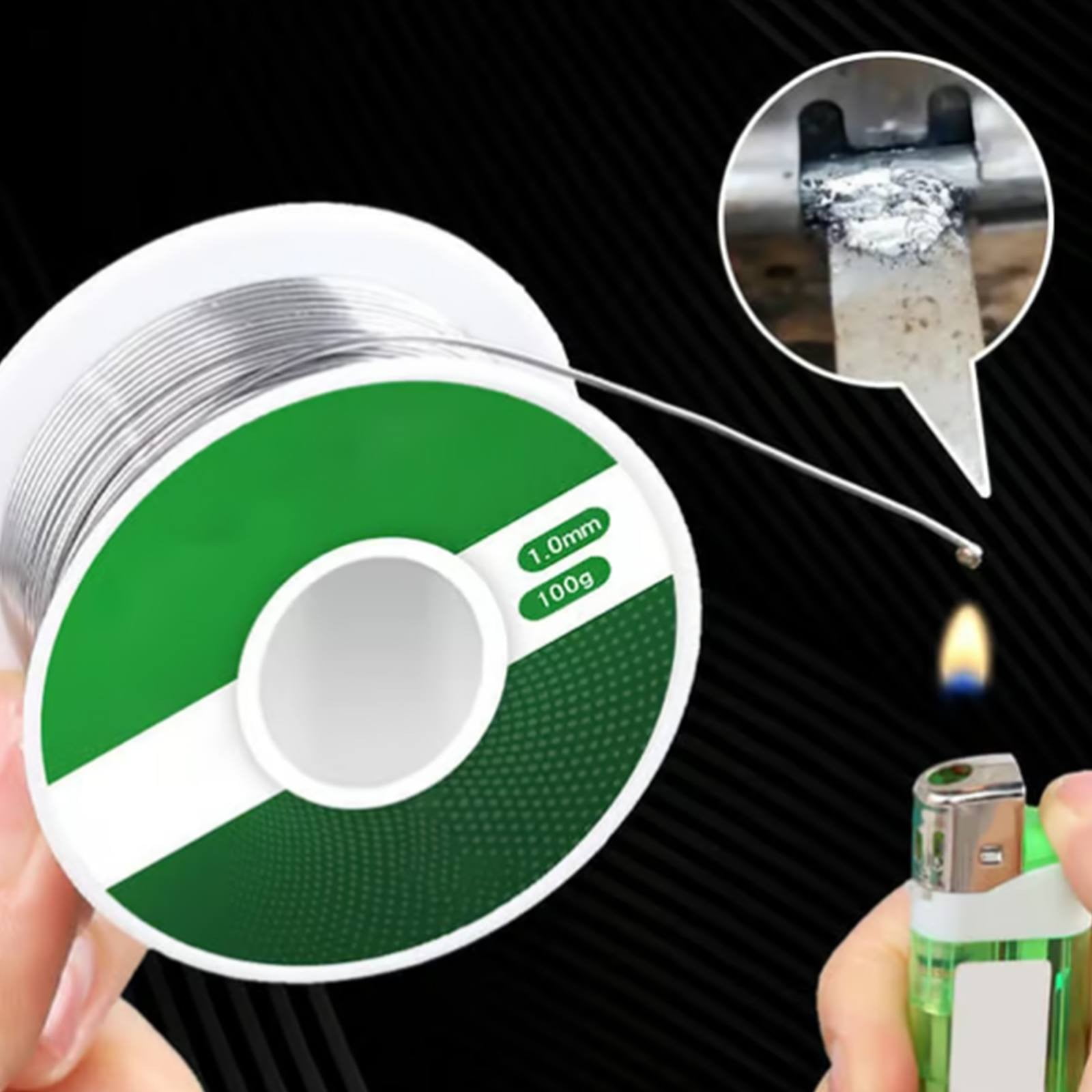 Binglerxi Aluminum Stainless Tin-Core Soldering Wire - Melt Easily for ...