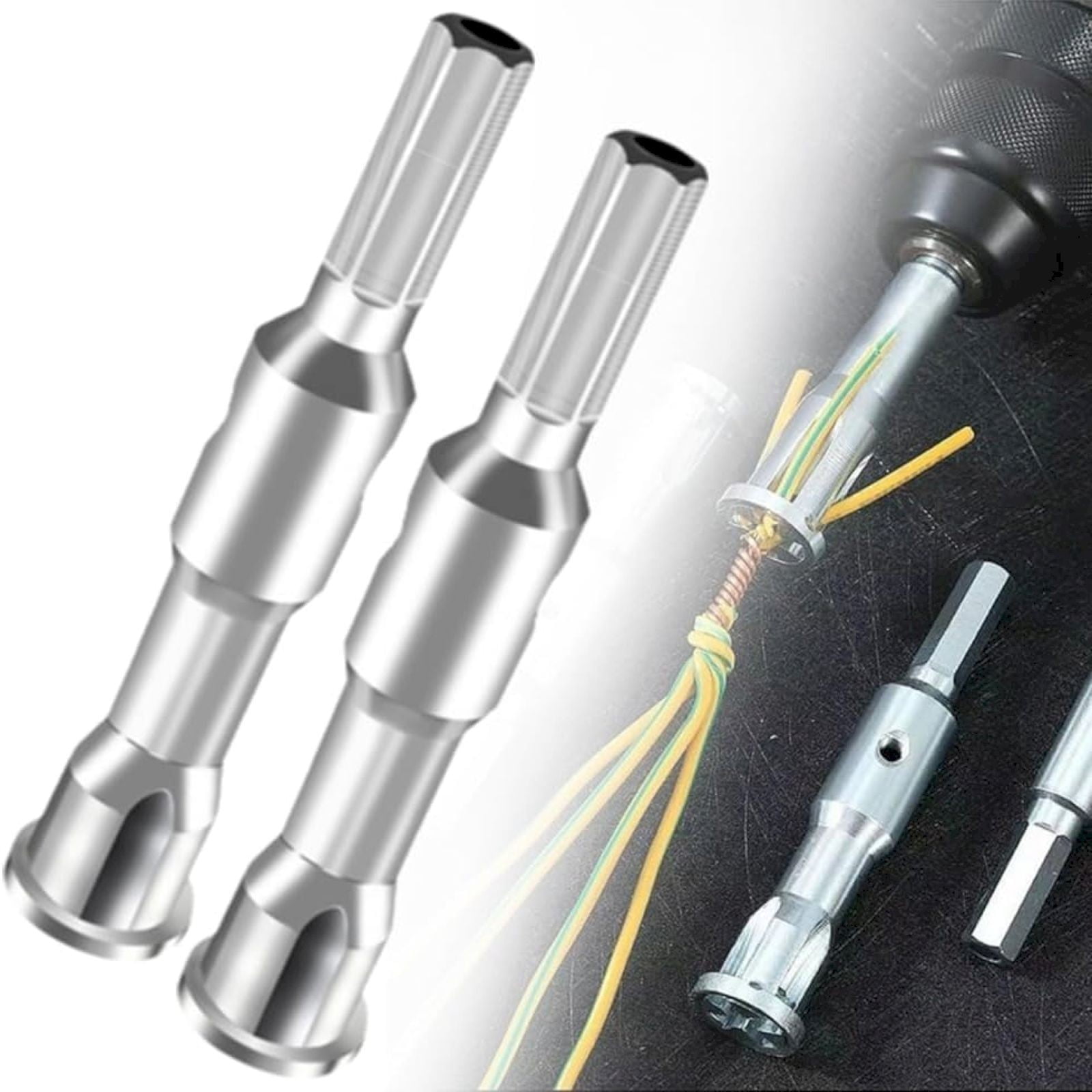 Binglerxi Upgrade Automatic Wire Stripper & Twister - Hex Shank Cable ...