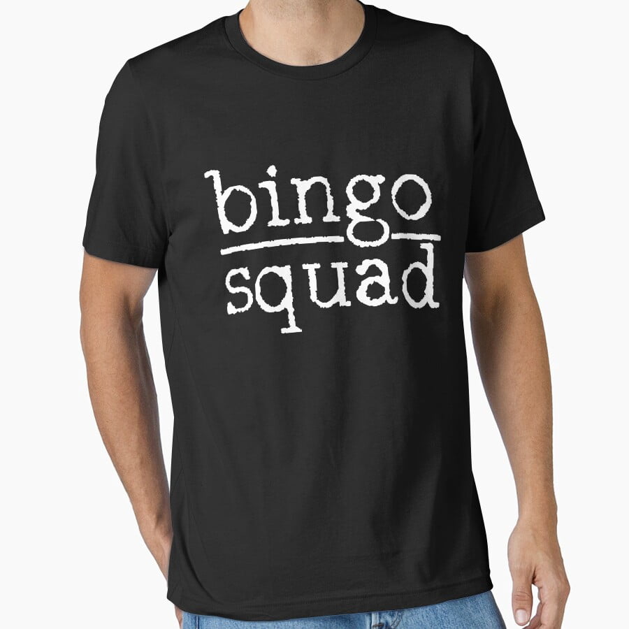 Bingo Bingo Squad Bingo Team Card Player Essential T-Shirt - Walmart.com