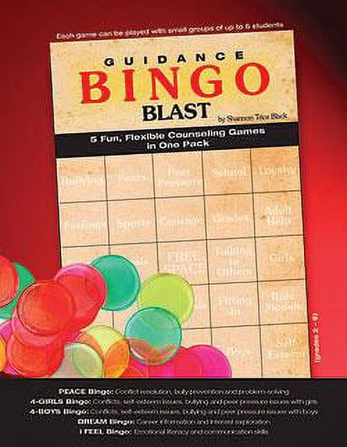 Bingo Blast - Five Fun Flexible Counseling Games in One - Walmart.com