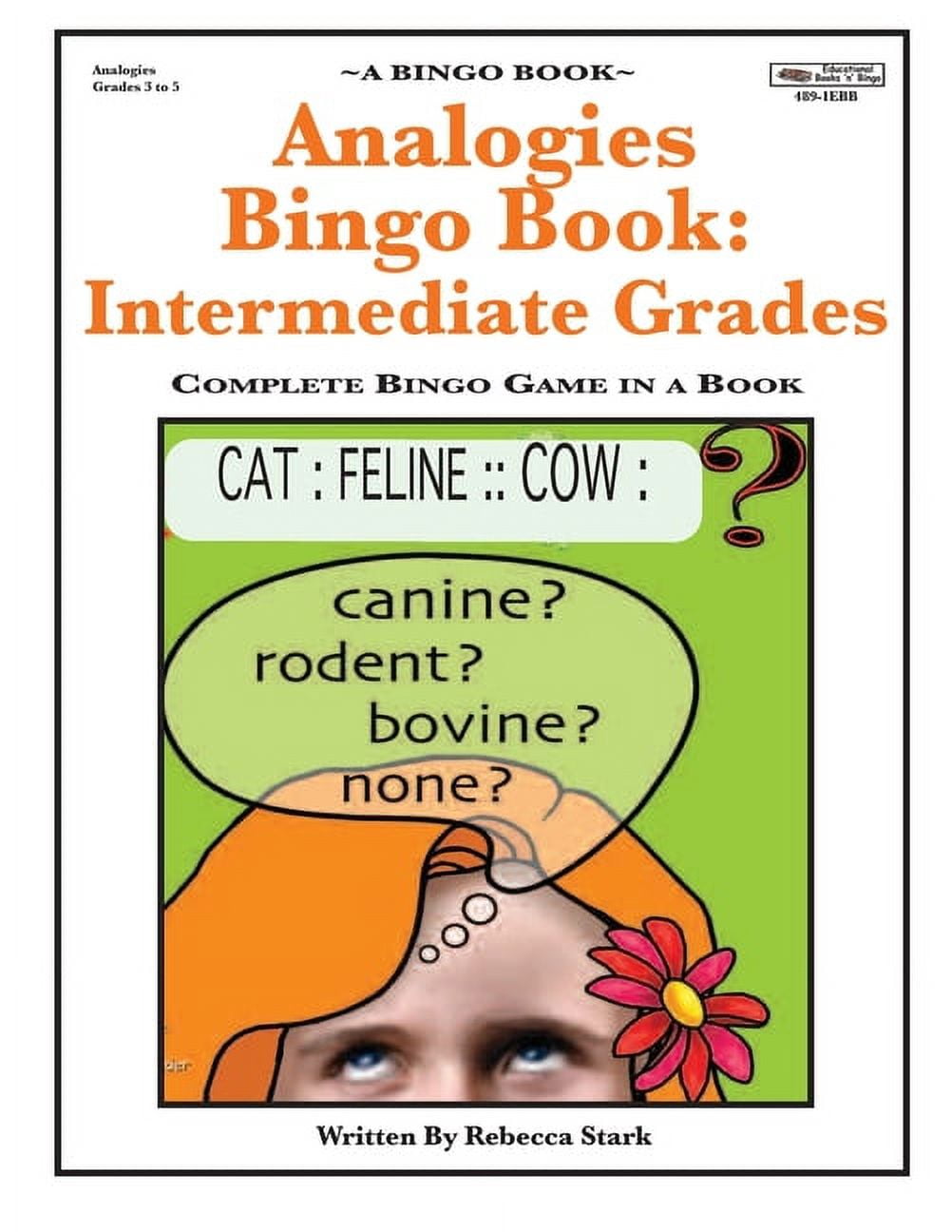 Bingo Books: Analogies Bingo Book: Intermediate Grades: Complete Bingo ...
