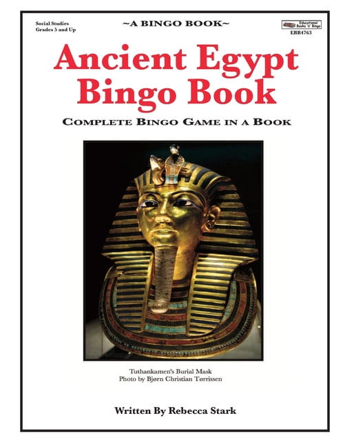 Bingo Books: Ancient Egypt Bingo Book: Complete Bingo Game In A Book ...